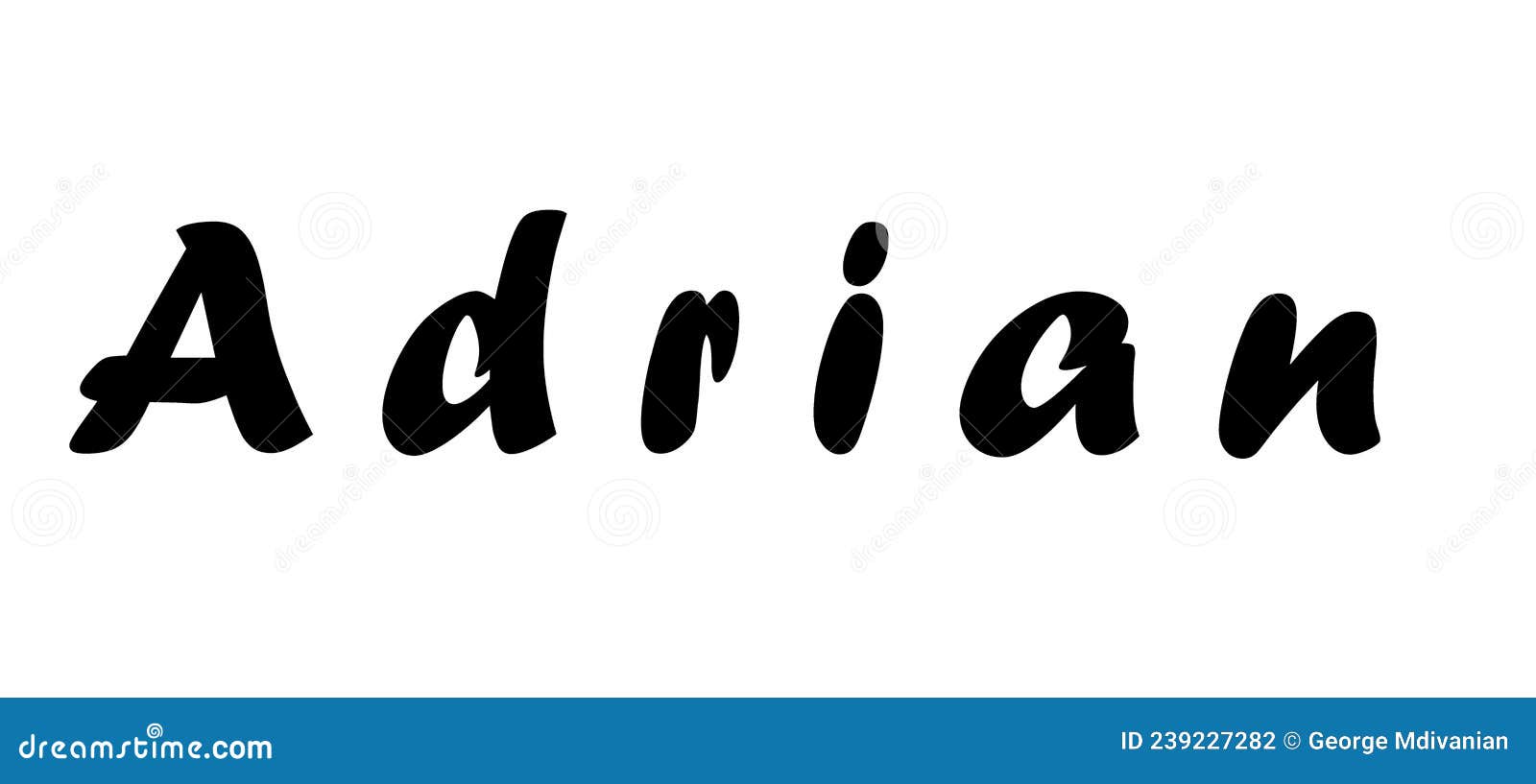 Adrian Male Name Street Art Design. Graffiti Tag Adrian. Vector Art ...