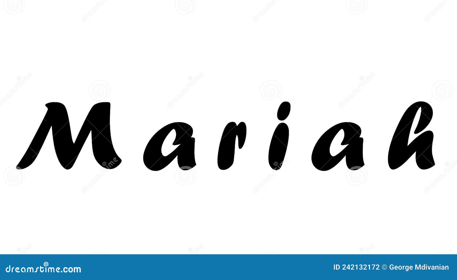 Mariah In Letters