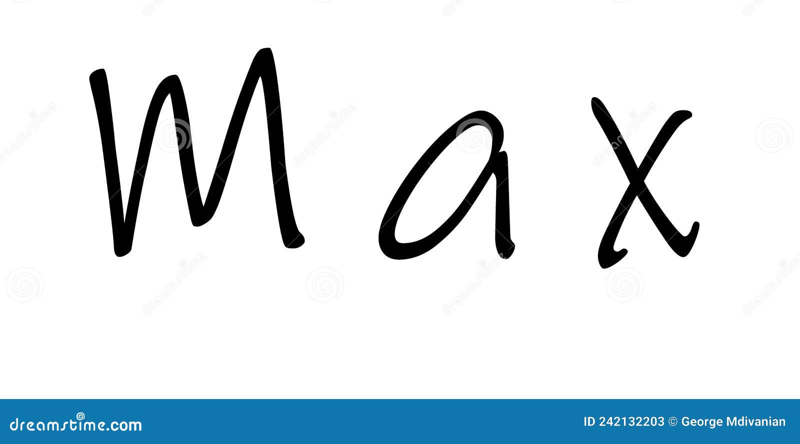 Max Name Wallpaper