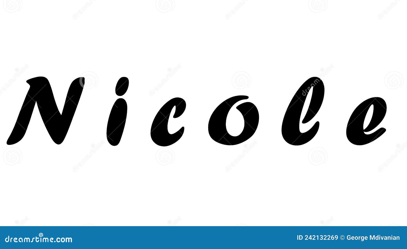 Simple text name design stock illustration. Illustration of element ...