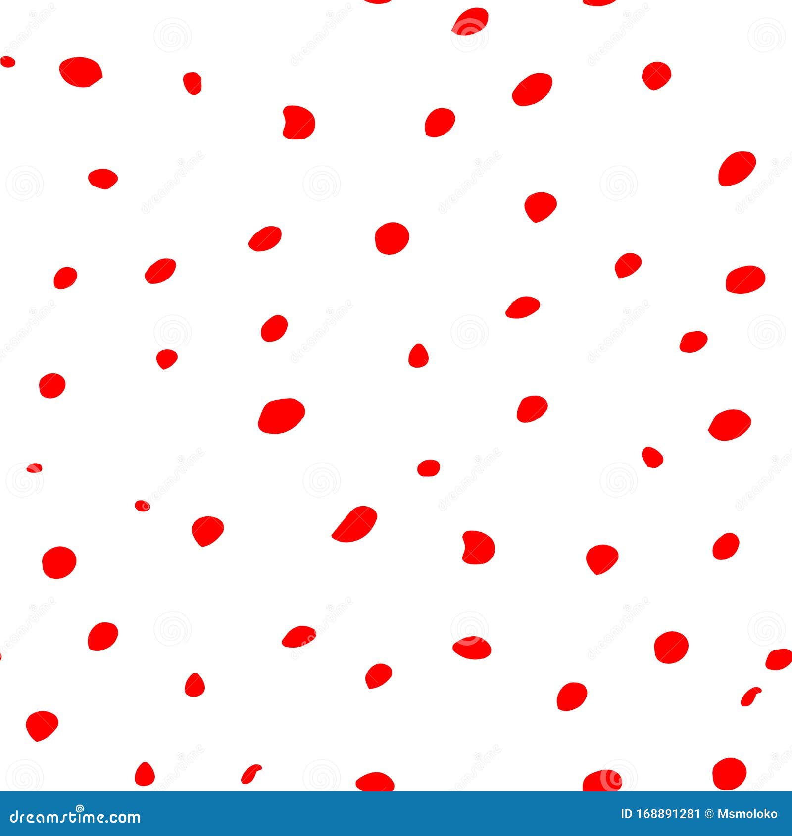 Simple Texture with Irregular Red Spots Stock Vector - Illustration of ...