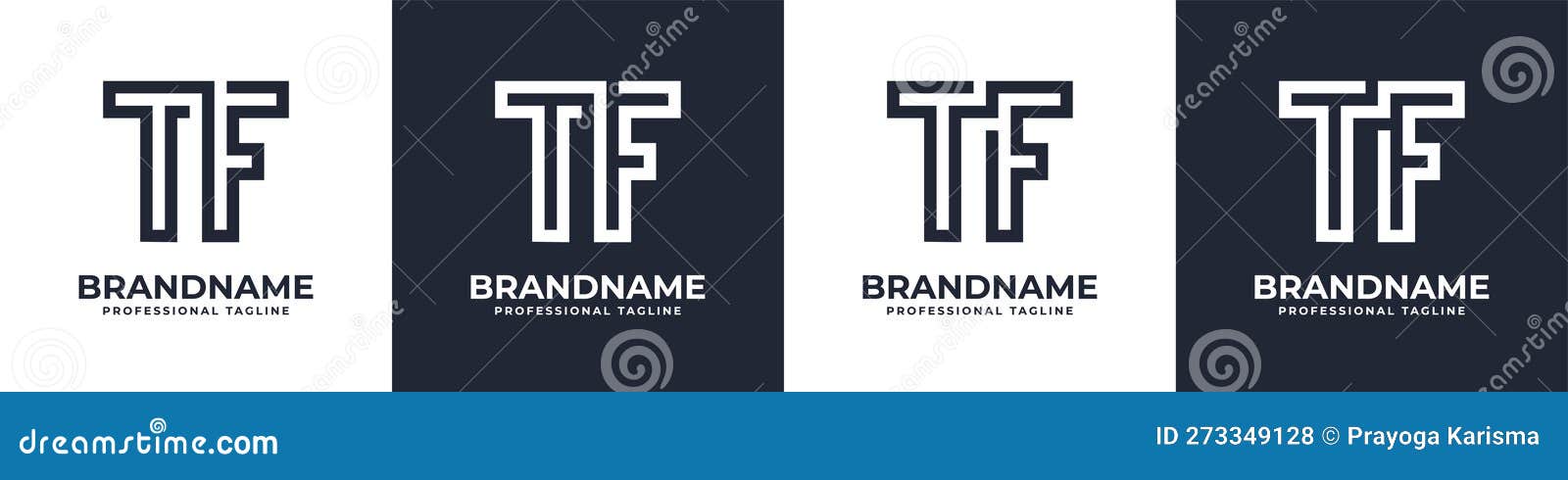 Simple TF Monogram Logo, Suitable for Any Business with TF or FT ...
