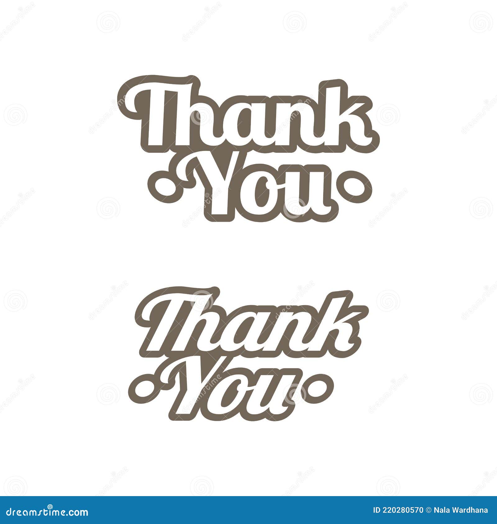 Simple Thank You Card With Flat White Flowers. Bold Floral Card Design ...