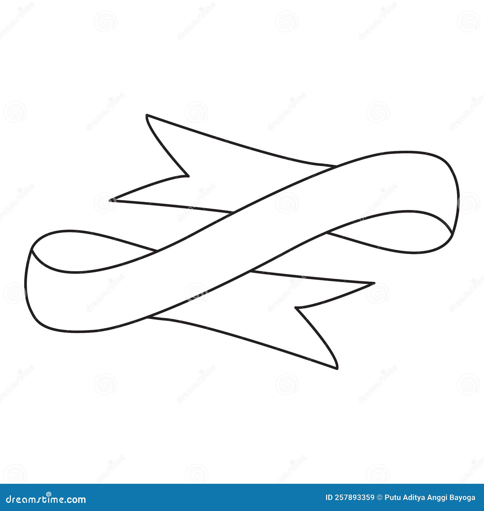 Simple thin line banner stock vector. Illustration of cartoon - 257893359