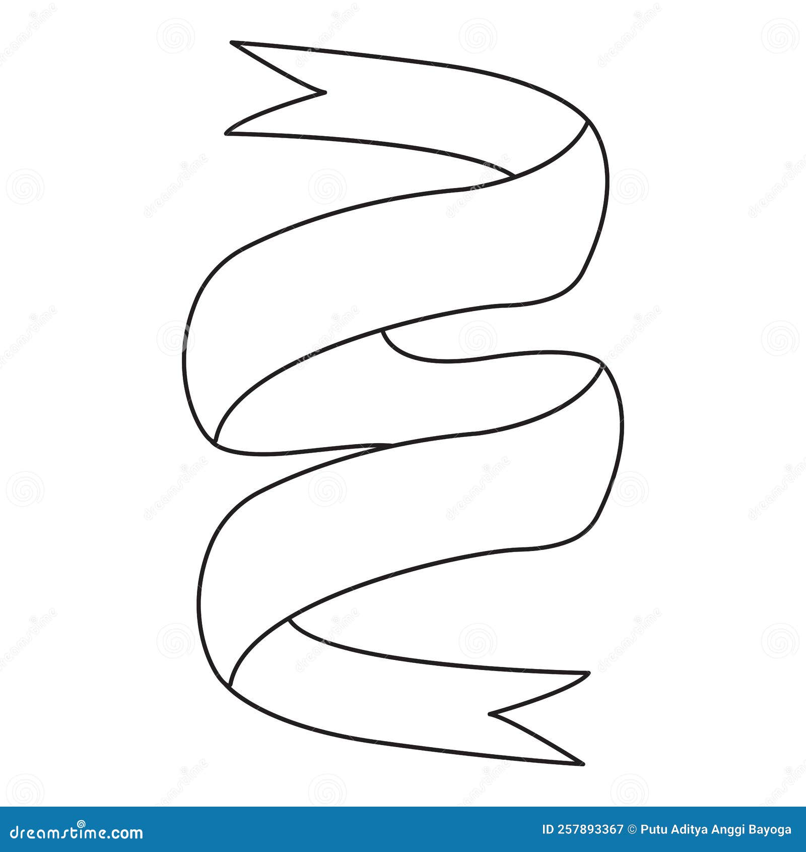 Simple thin line banner stock vector. Illustration of flat - 257893367