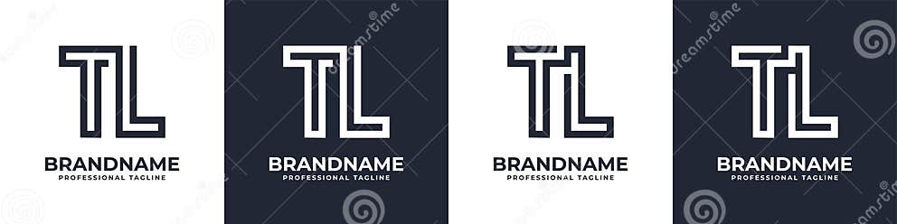 Simple TL Monogram Logo, Suitable for Any Business with TL or LT ...