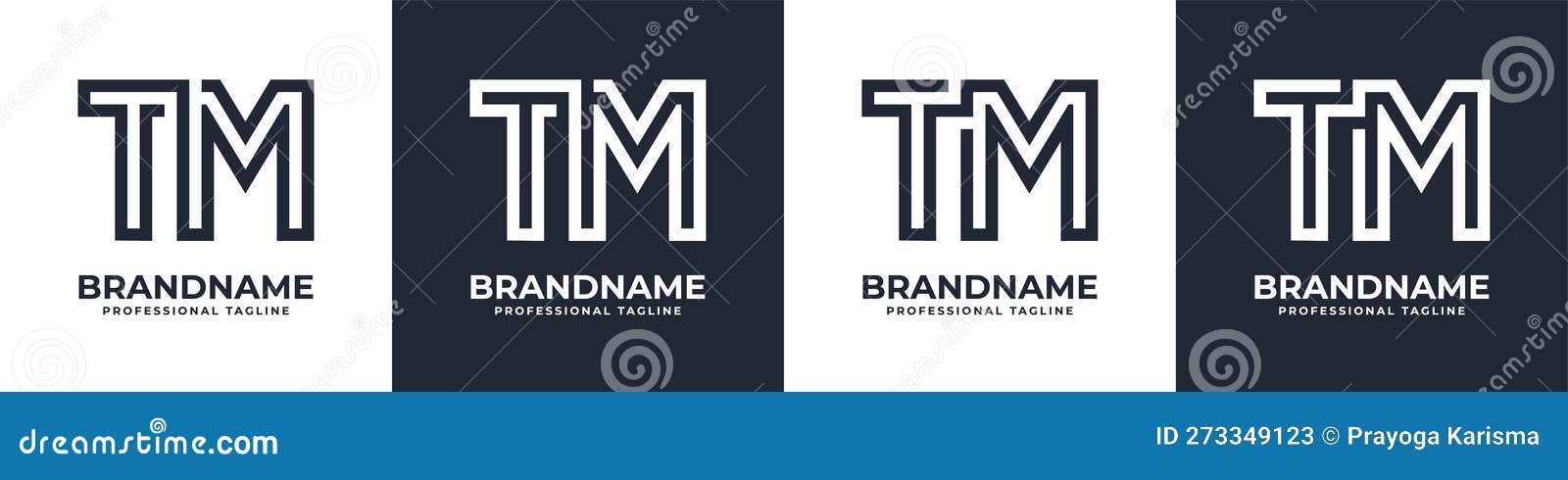 Simple TM Monogram Logo, Suitable for Any Business with TM or MT ...