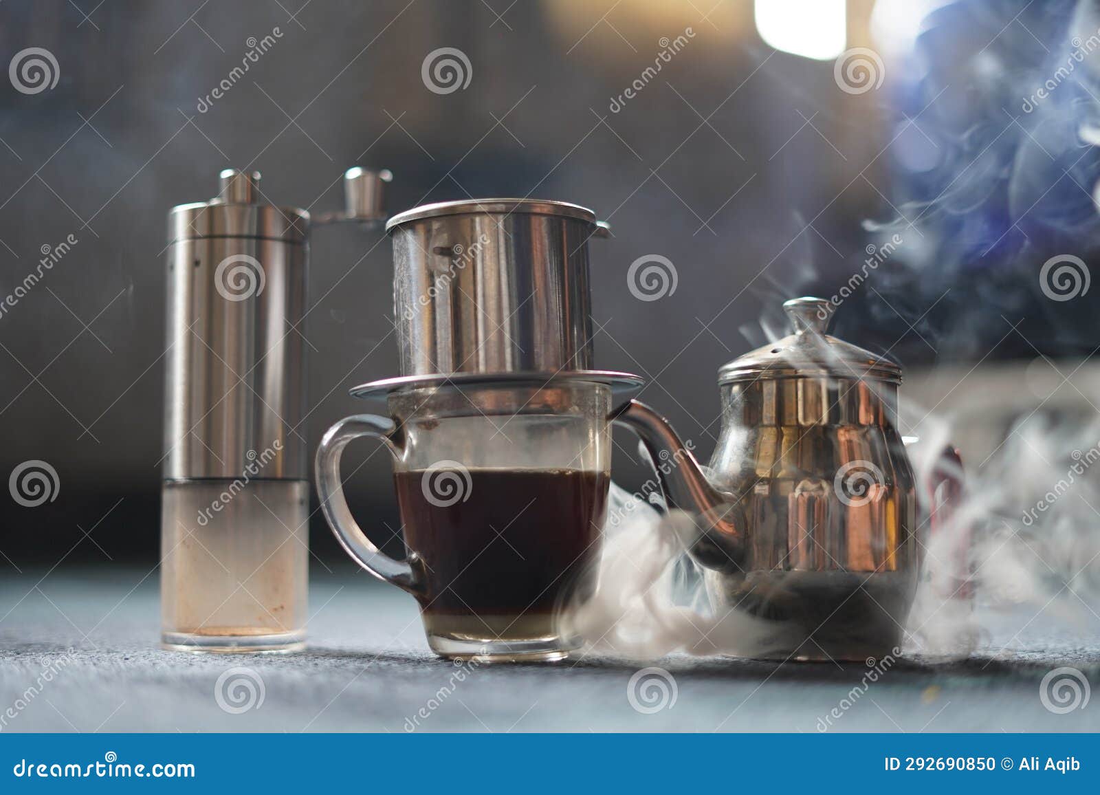 Simple Tool for Making Coffee at Home or Office Stock Photo - Image of ...