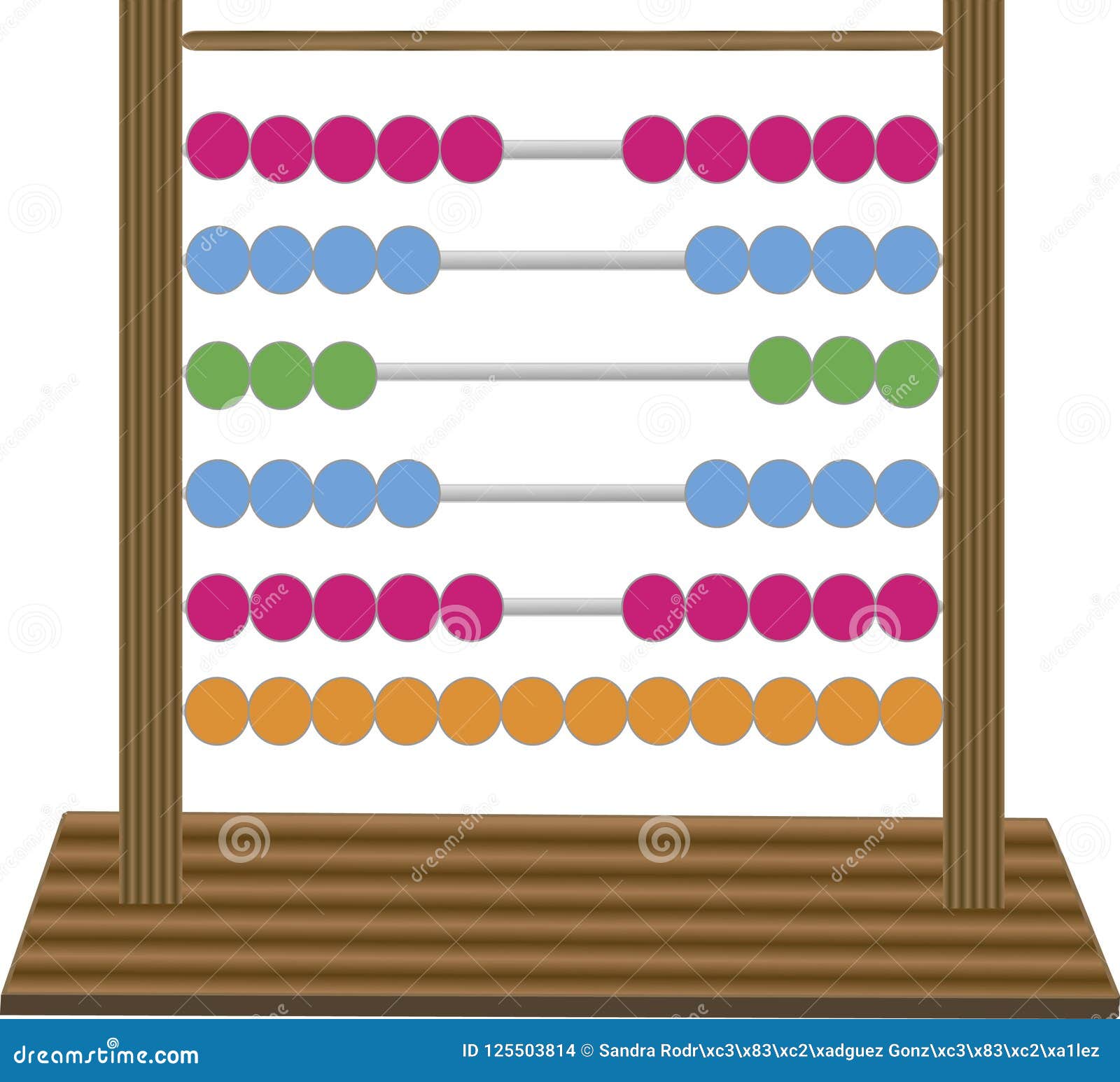 Simple Tool To Manually Perform Calculations Stock Illustration ...