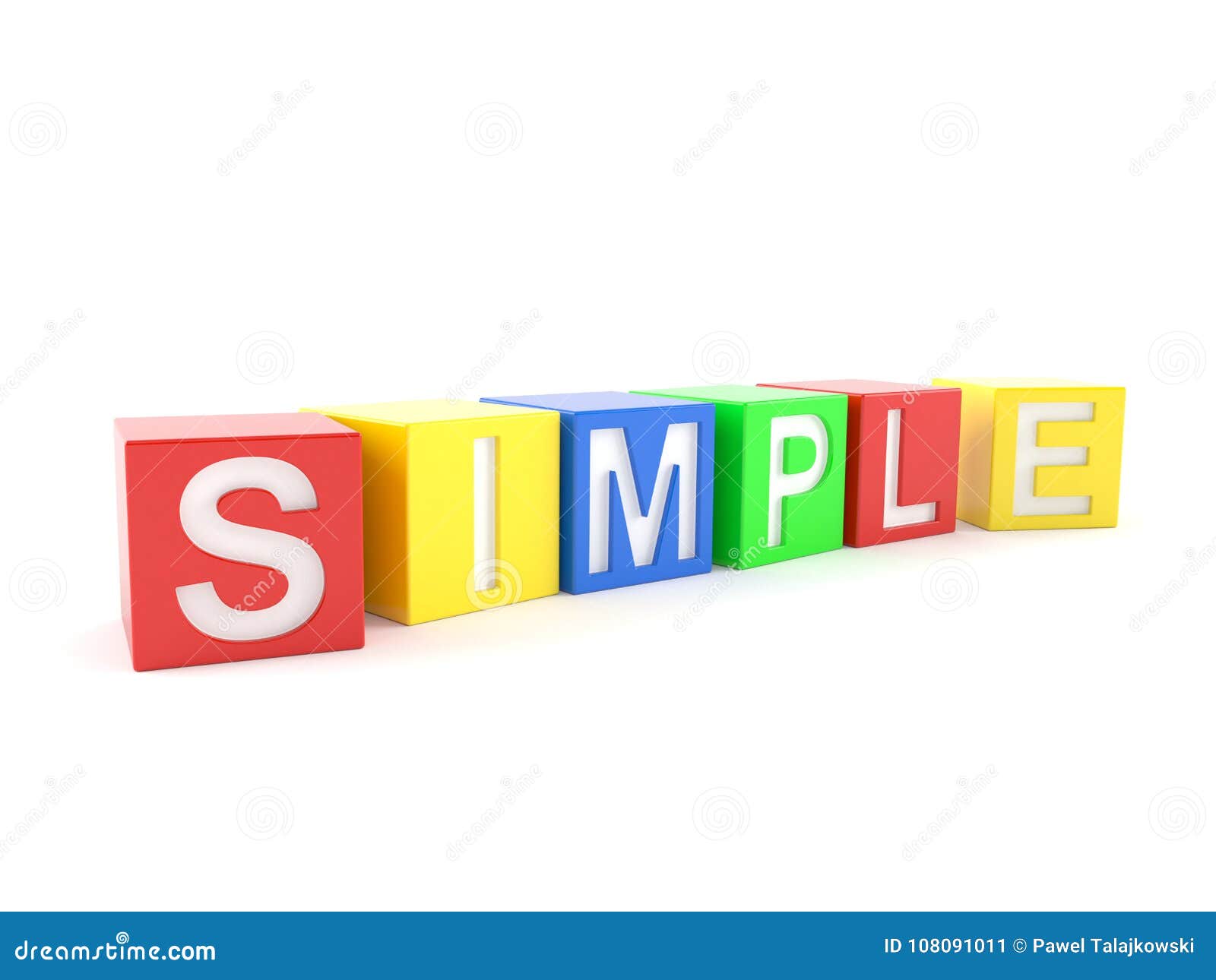 Simple toy blocks stock illustration. Illustration of blocks - 108091011