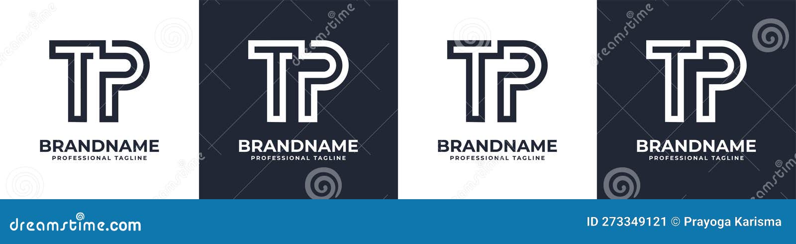 Simple TP Monogram Logo, Suitable for Any Business with TP or PT ...