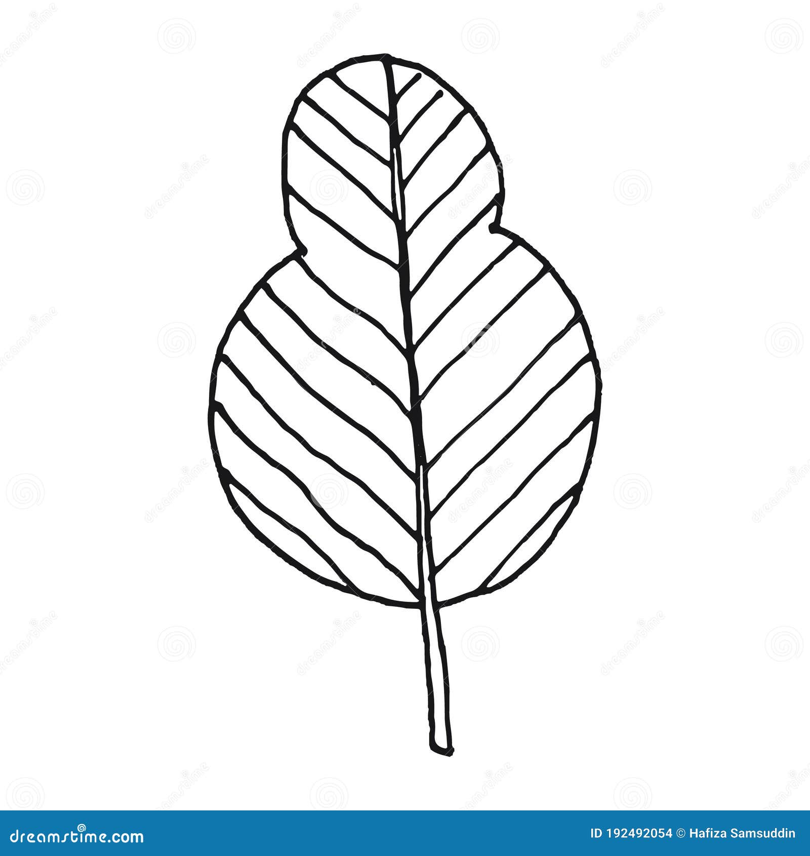 Simple Tree Design. Vector Illustration Decorative Design Stock Vector ...