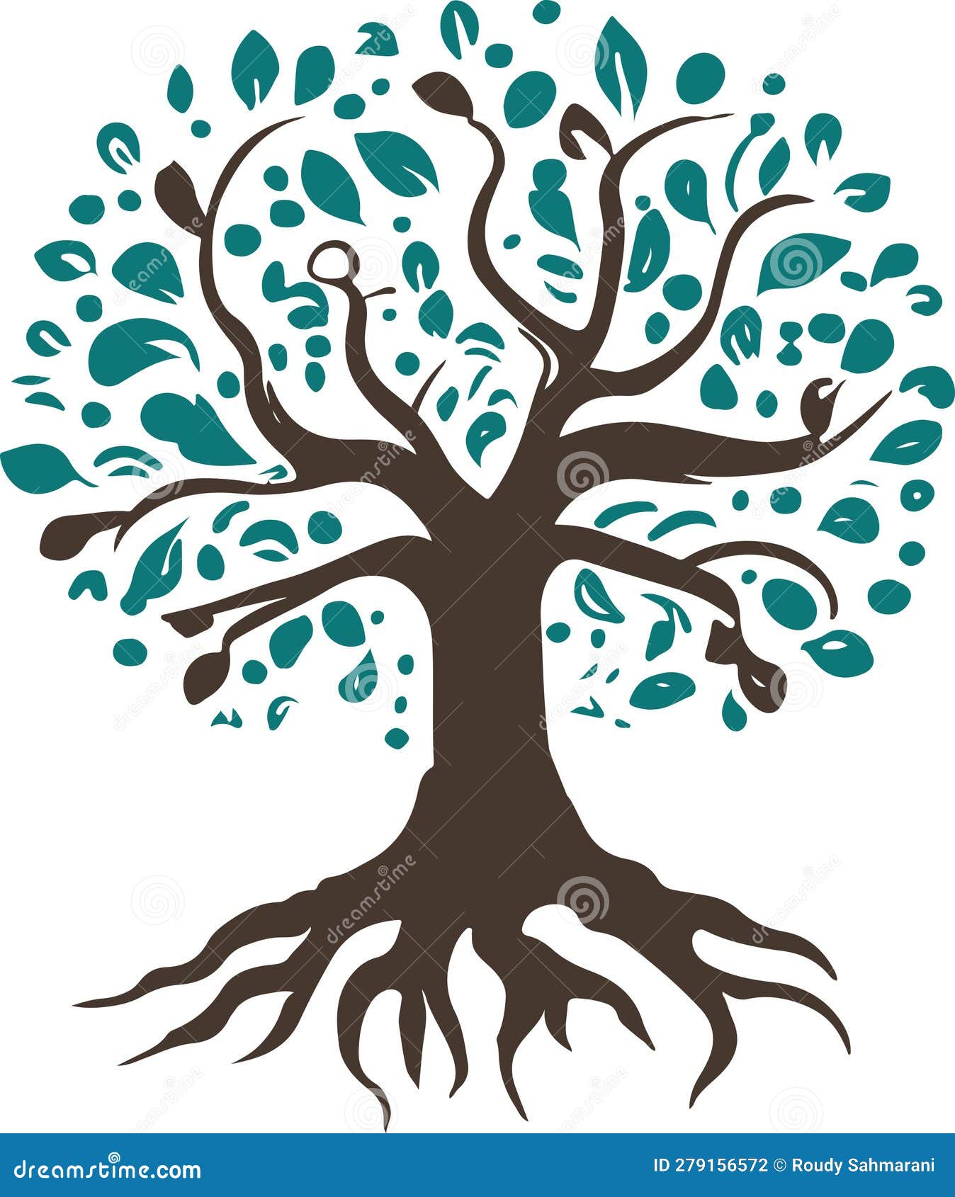 Simple Tree Logo Vector File Stock Vector - Illustration of tree ...