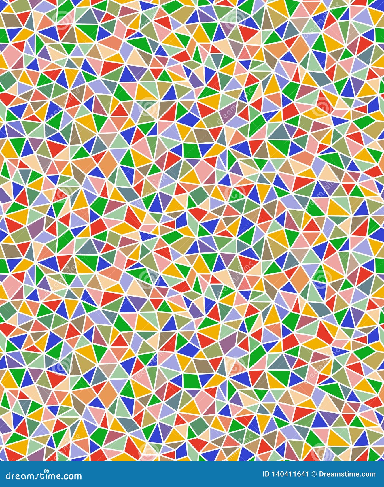 Simple Triangular Shapes Geometric Seamless Background. Stock ...