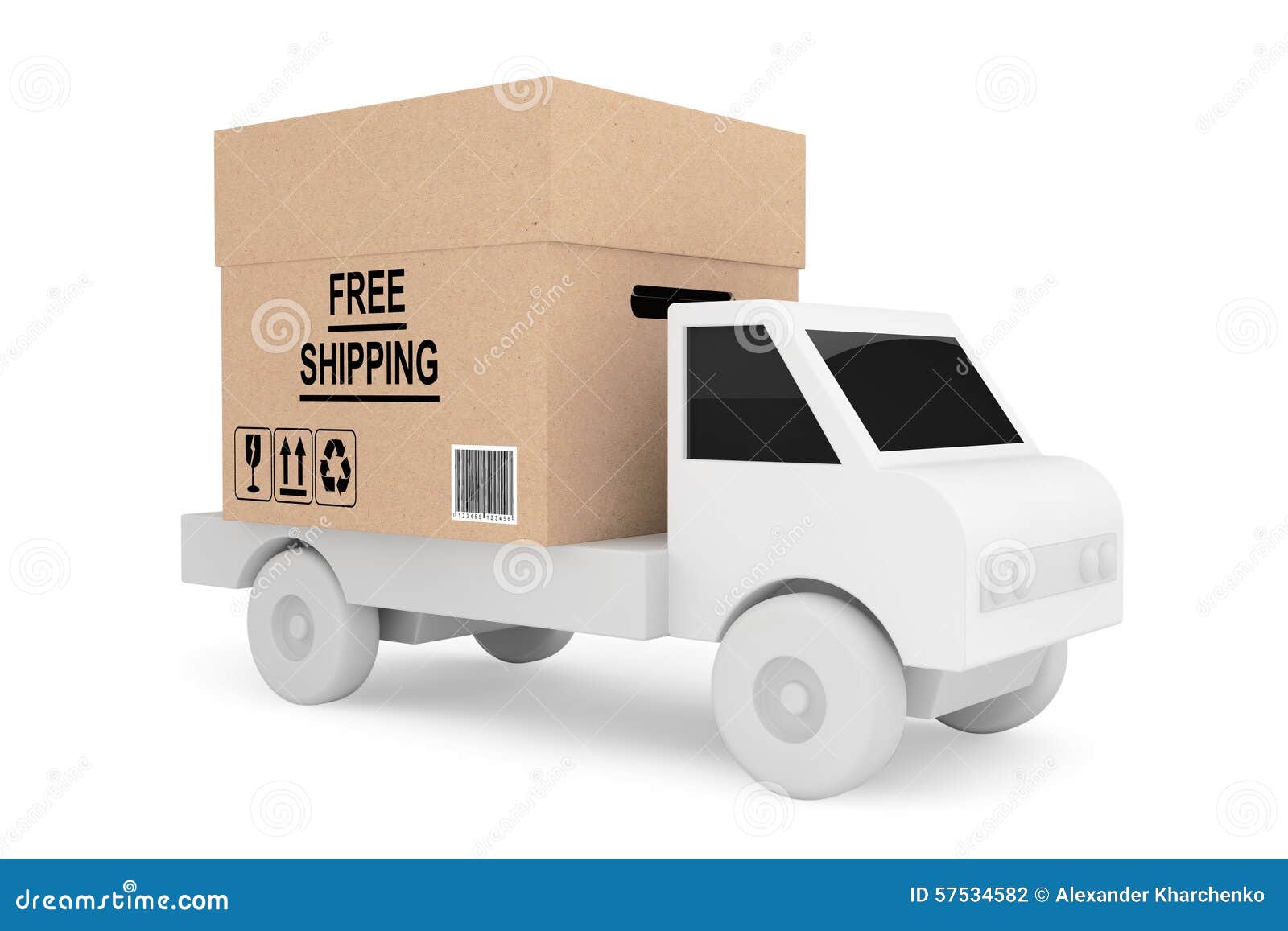 Truck Load Logo Vector | CartoonDealer.com #114321942