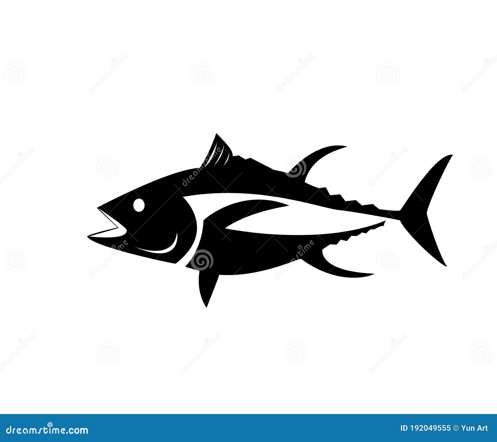 Tuna Vector Logos. Sport Fishing Club Logos. | CartoonDealer.com #99372623