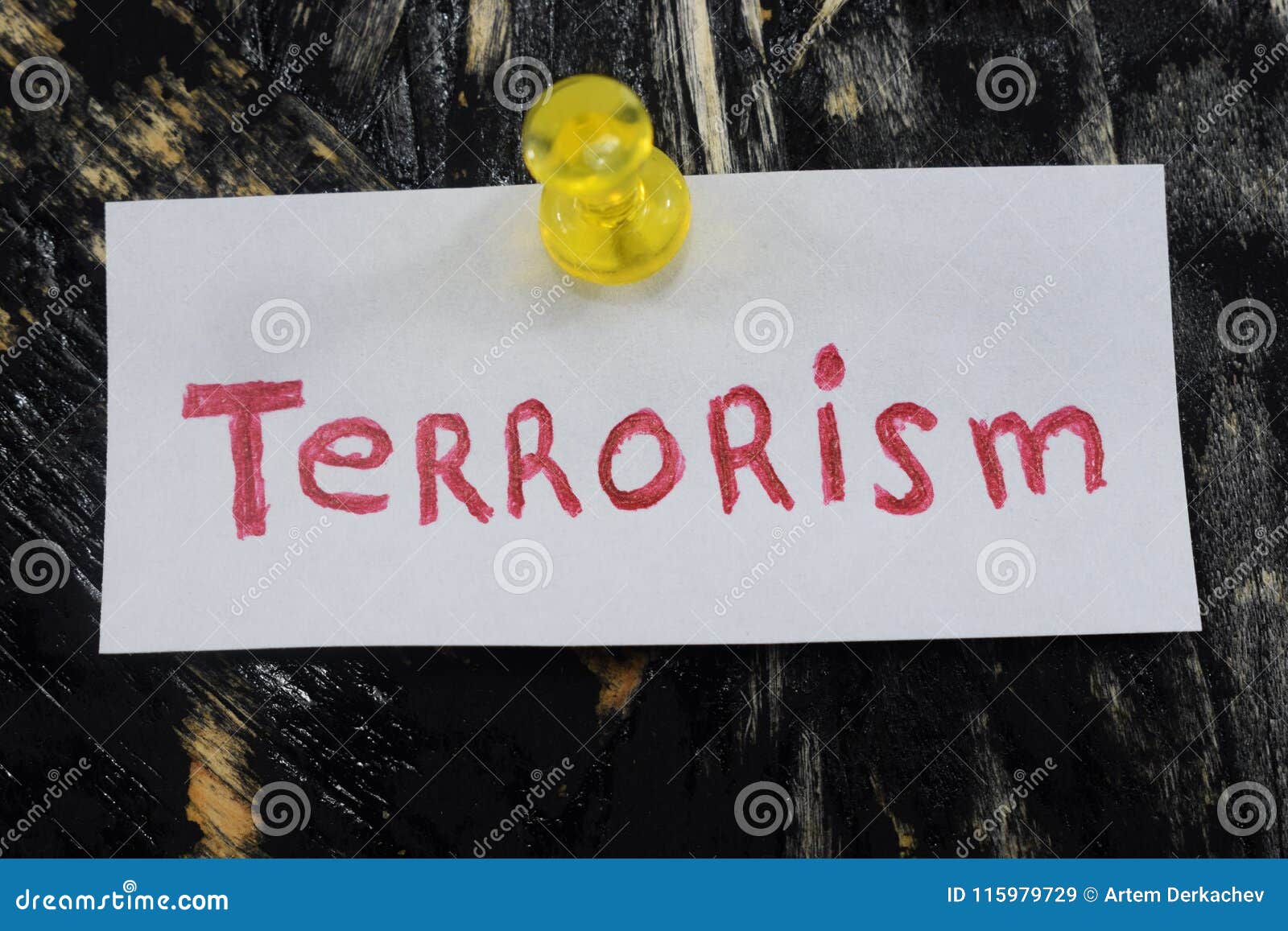 A Simple and Understandable Inscription, Terrorism Stock Image - Image ... A Simple and Understandable Inscription, Terrorism Stock Image - Image ...