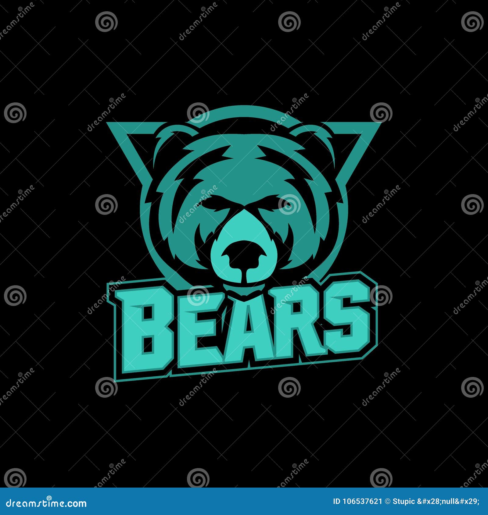 Bear Logo Vector Art Logo Template and Illustration Stock Vector ...
