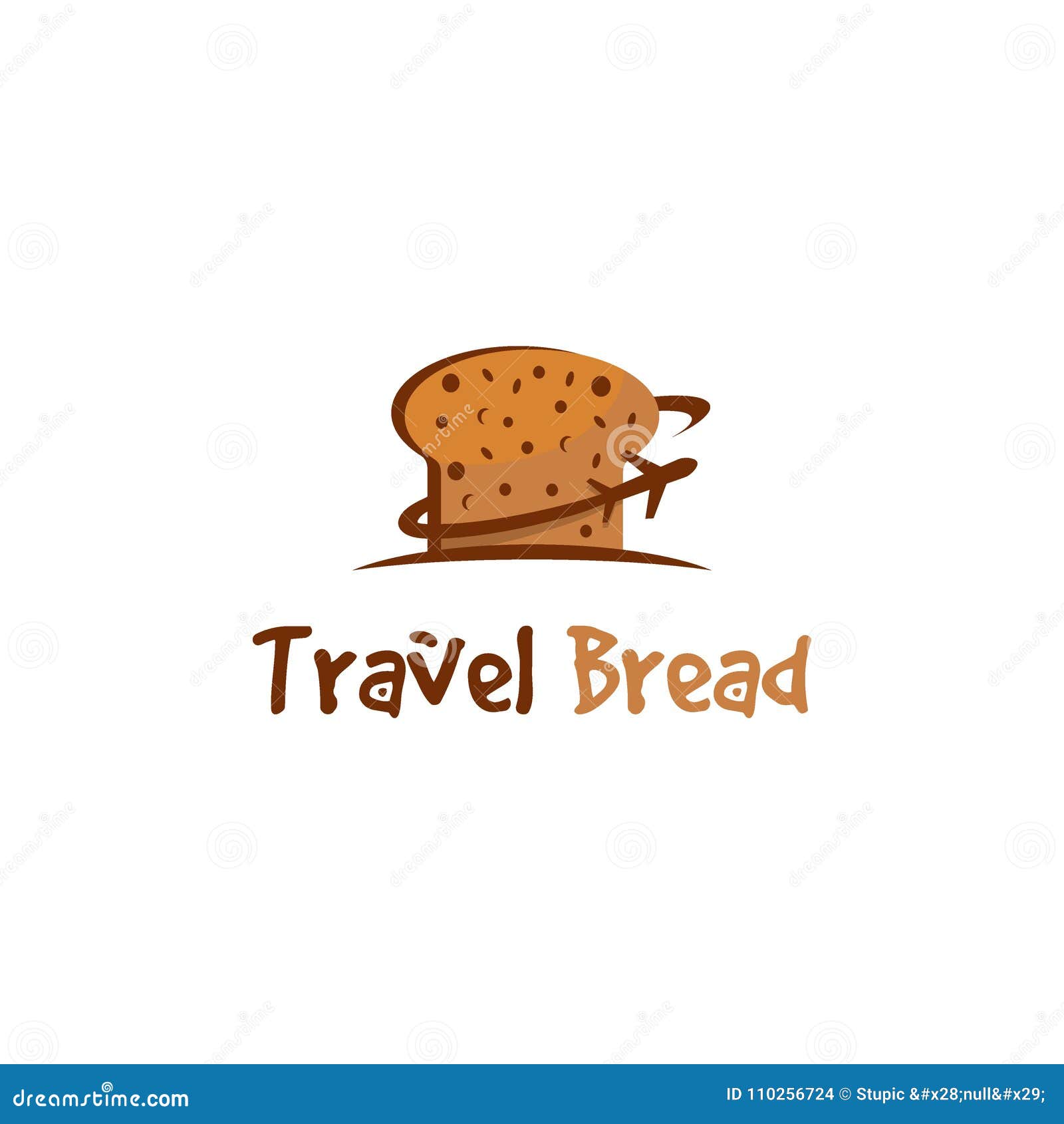 Creative Bread Logo Vector Art Logo Stock Illustration - Illustration ...
