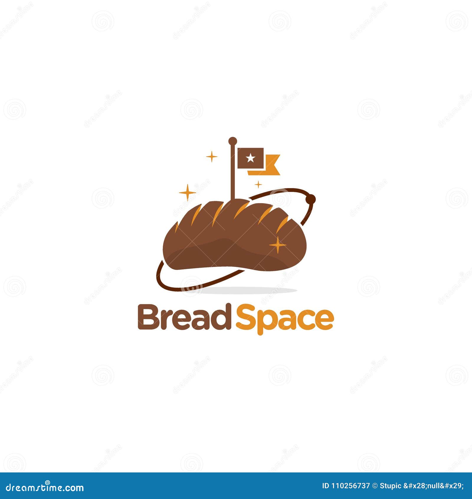 Creative Bread Logo Vector Art Logo Stock Illustration - Illustration ...