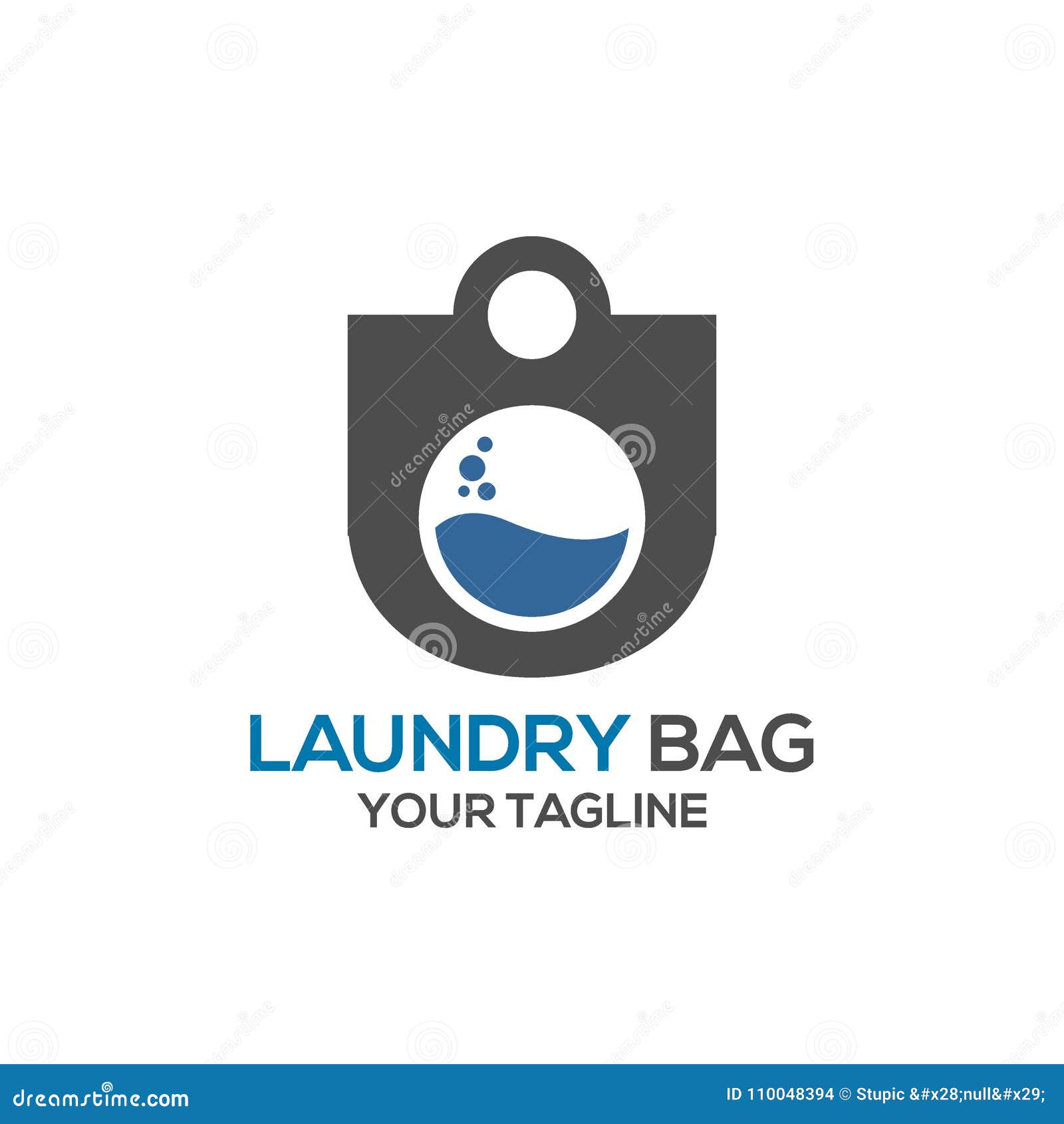 Creative Laundry Logo Vector Art Logo Stock Vector - Illustration of ...