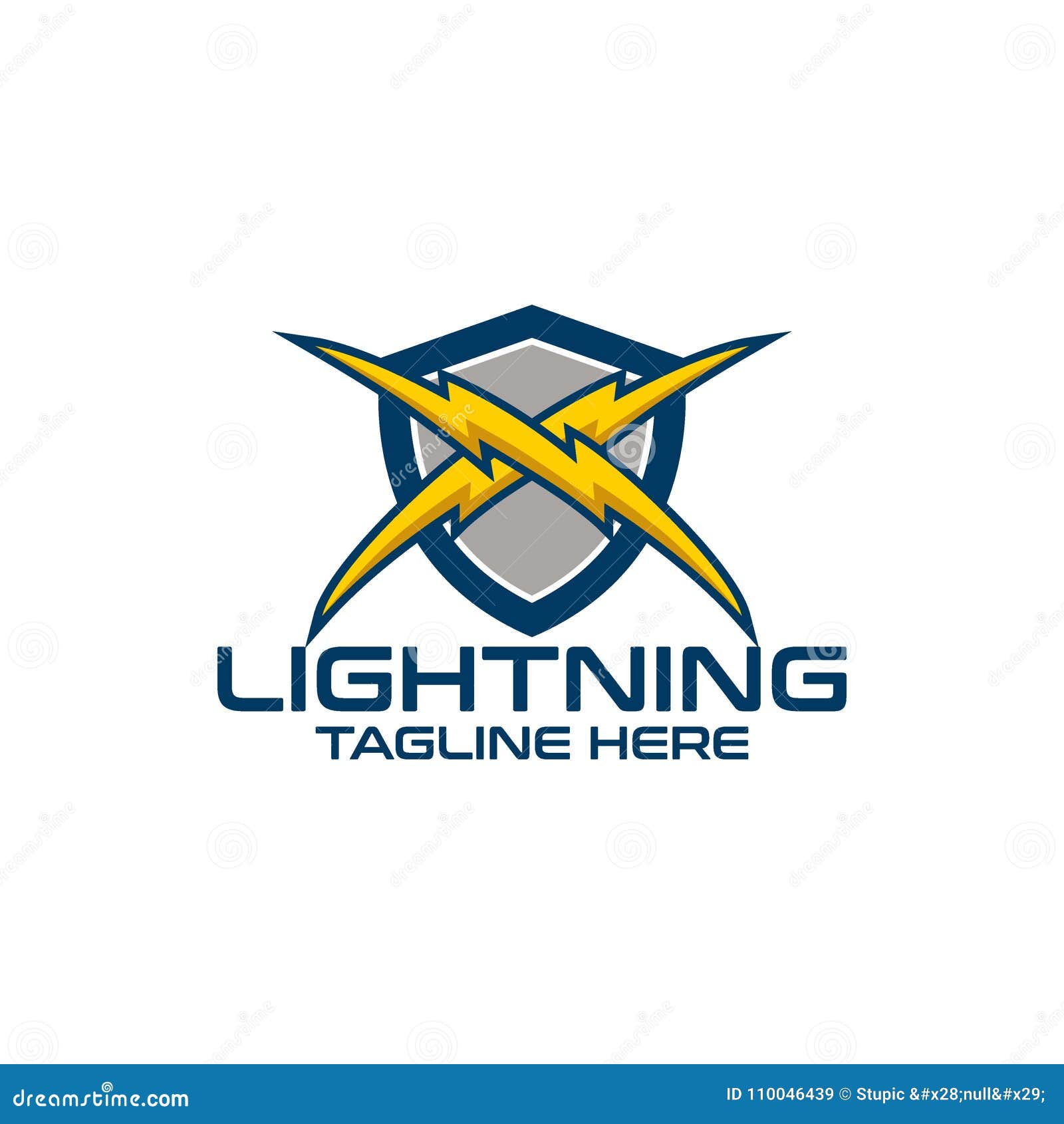 Creative Lightning Logo Vector Art Logo Stock Illustration ...