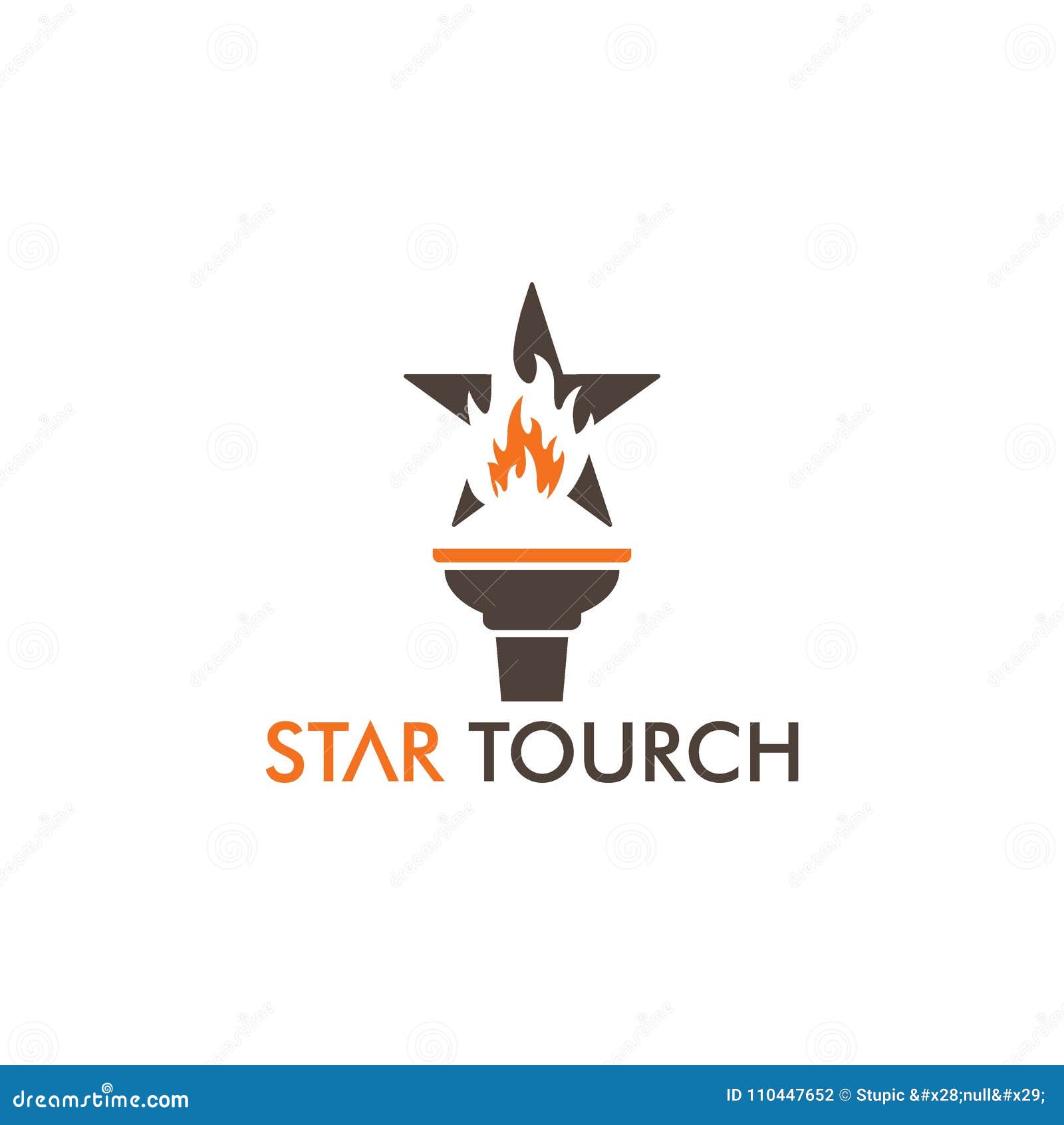 Torch Logo Vector Art Logo stock vector. Illustration of element ...
