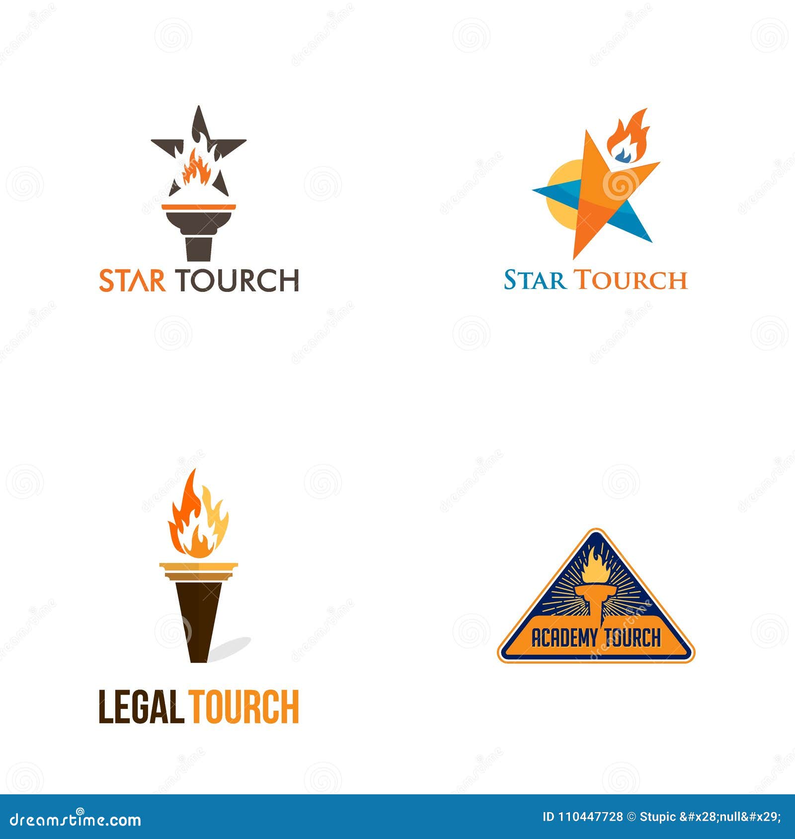 Torch Logo Vector Art Logo stock vector. Illustration of heat - 110447728