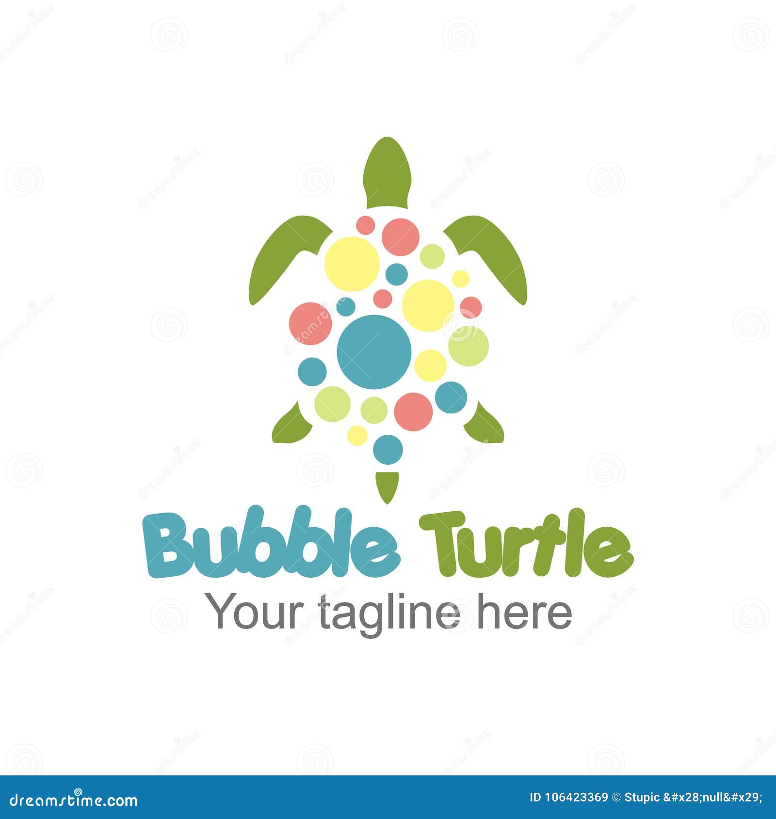 Turtle Logo Vector Art Logo Template and Illustration Stock ...