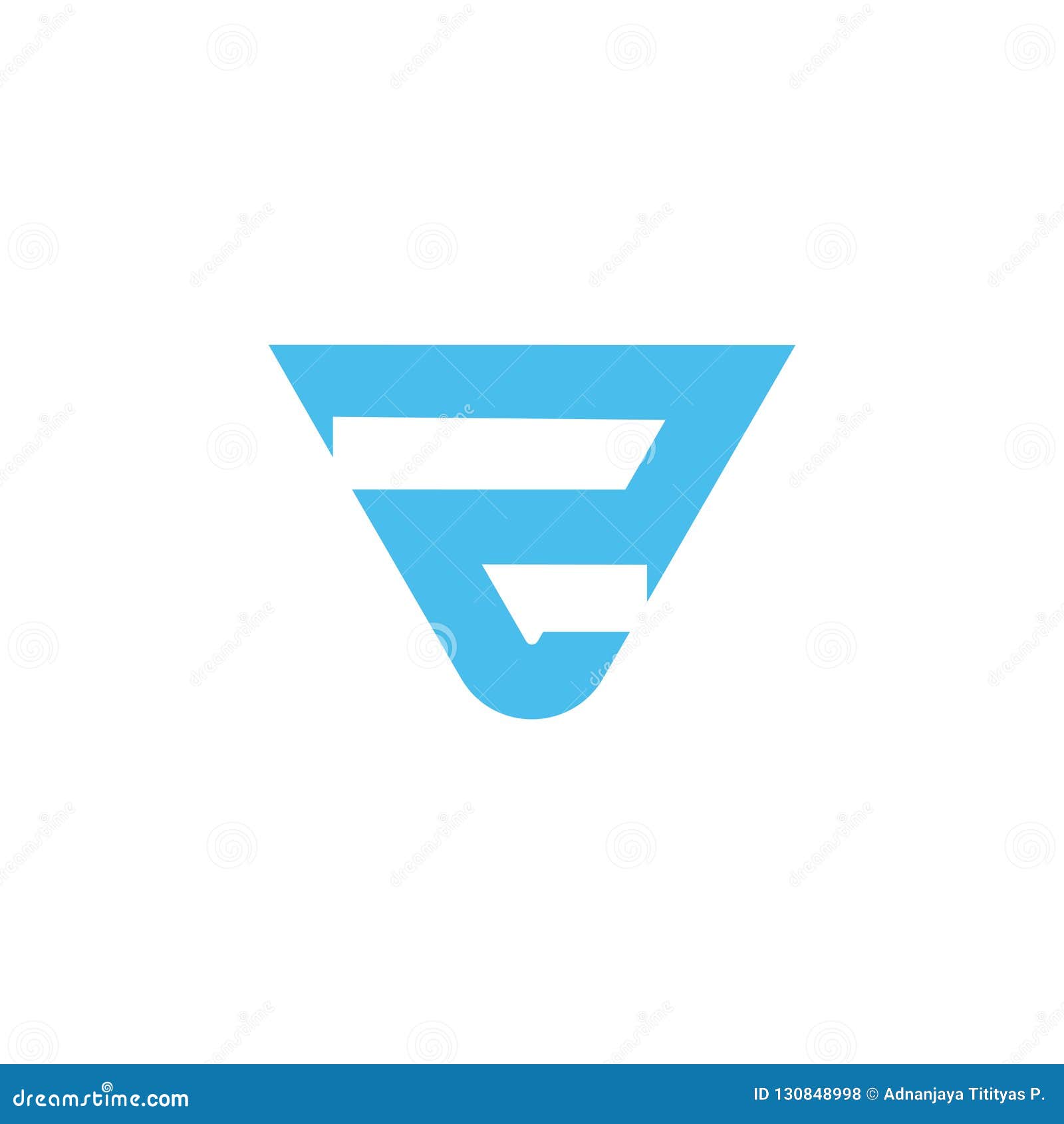 Letter R Geometric Triangle Logo Vector Stock Vector - Illustration of ...