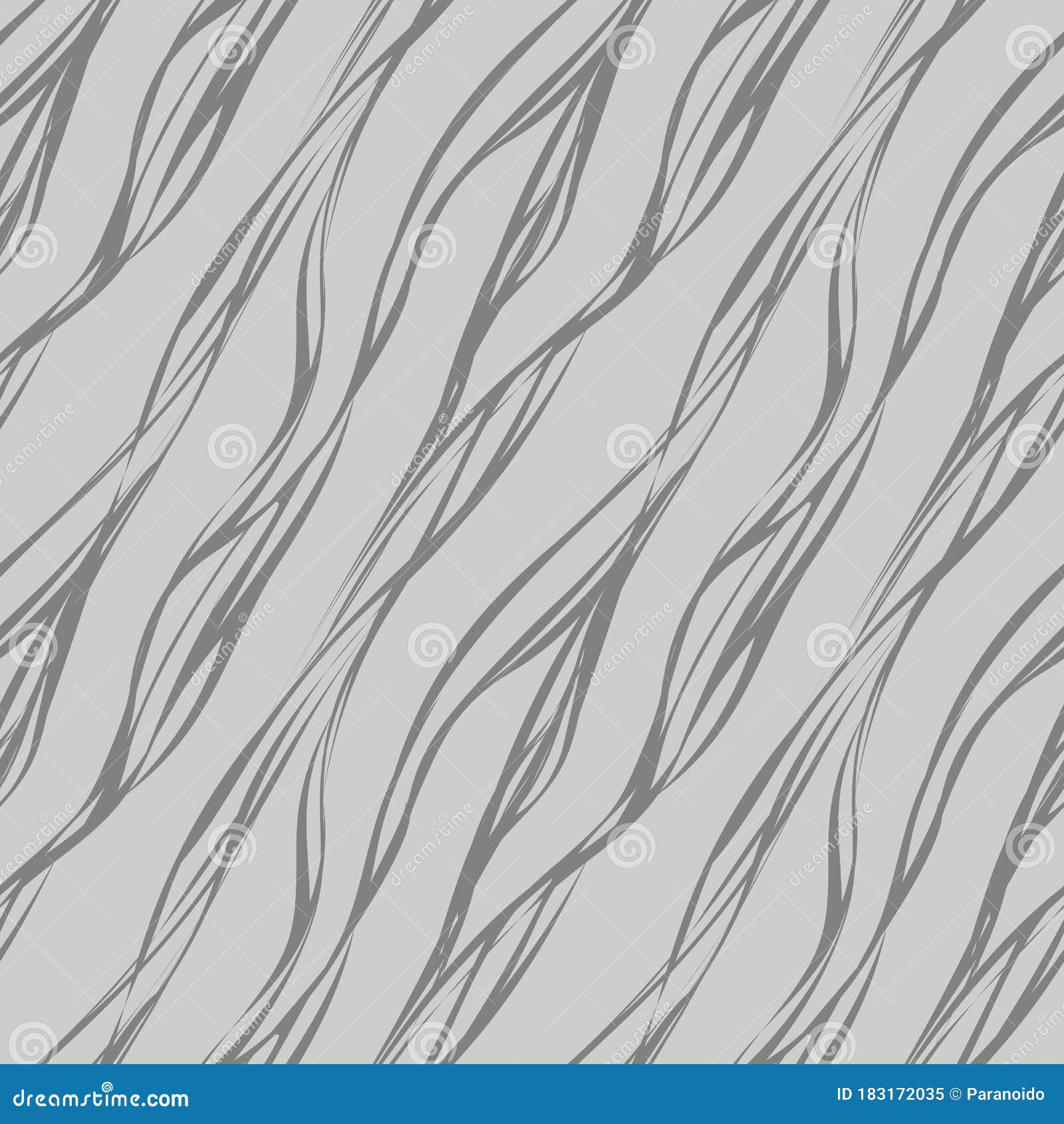 Simple Unobtrusive Grey Pattern with Abstract Thin Waves Stock Vector ...