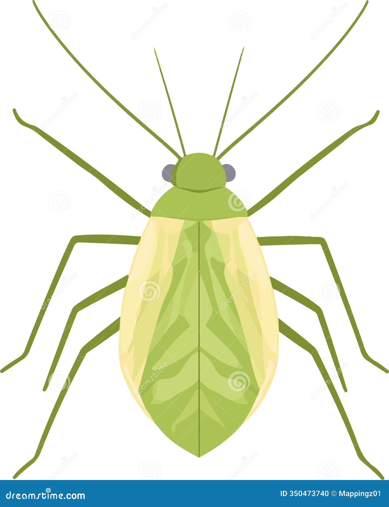 Simple Vector Aphid Clipart Stock Vector - Illustration of basic ...