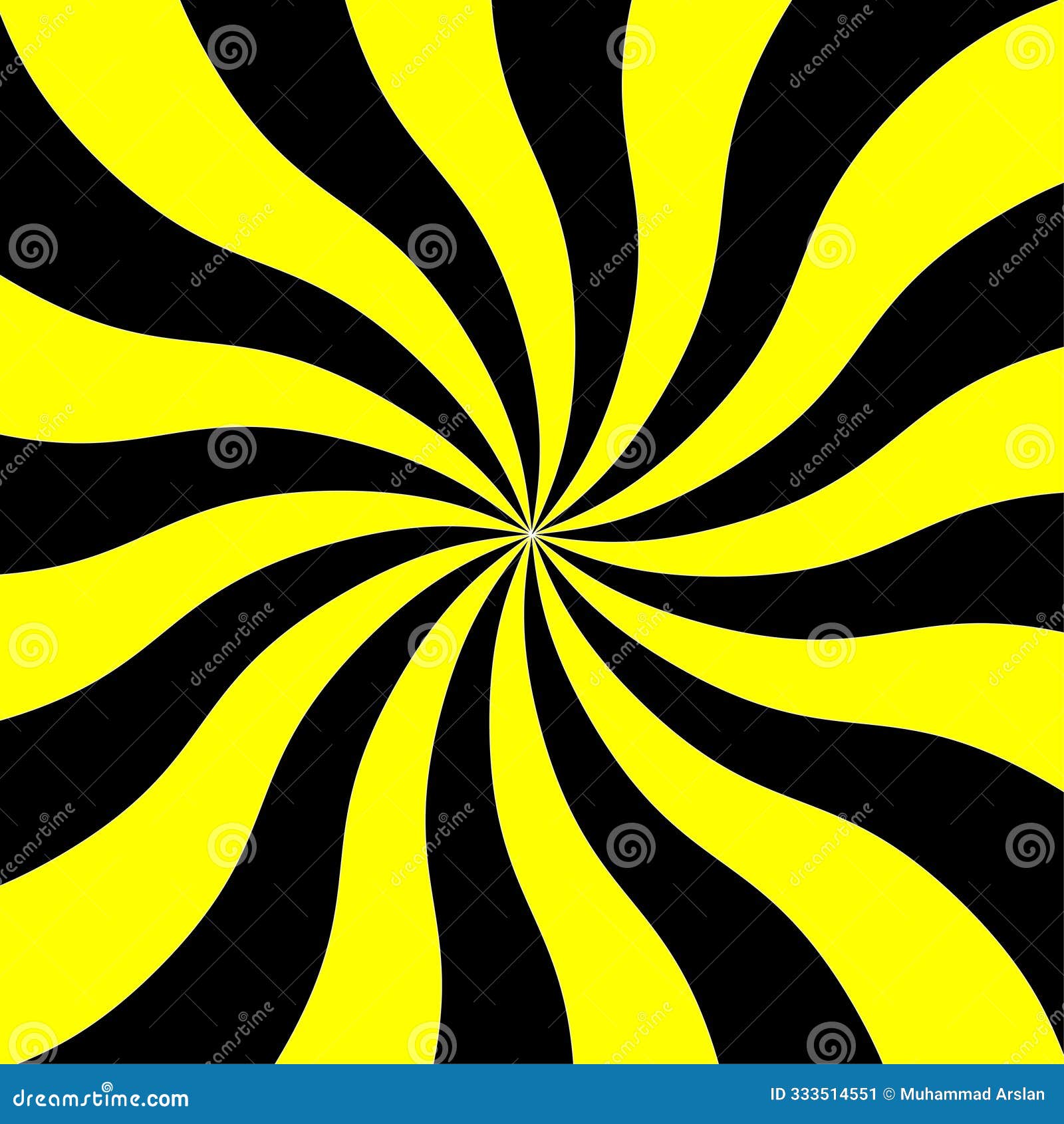 Simple Vector Background In The Form Of Color Twisted Spiral Converging ...