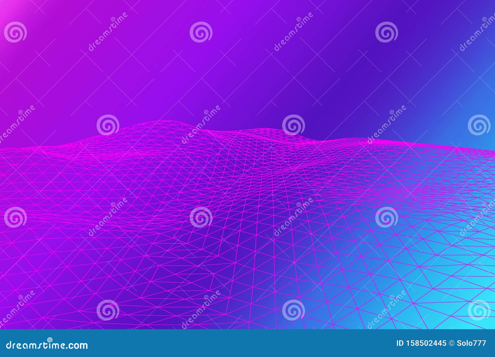 Simple Vector Background with Polygon Mesh Stock Vector - Illustration ...