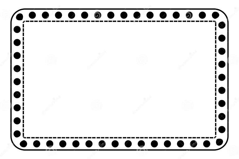 Simple Vector Basic Shape Frame, for Certificate, Placard or Element ...