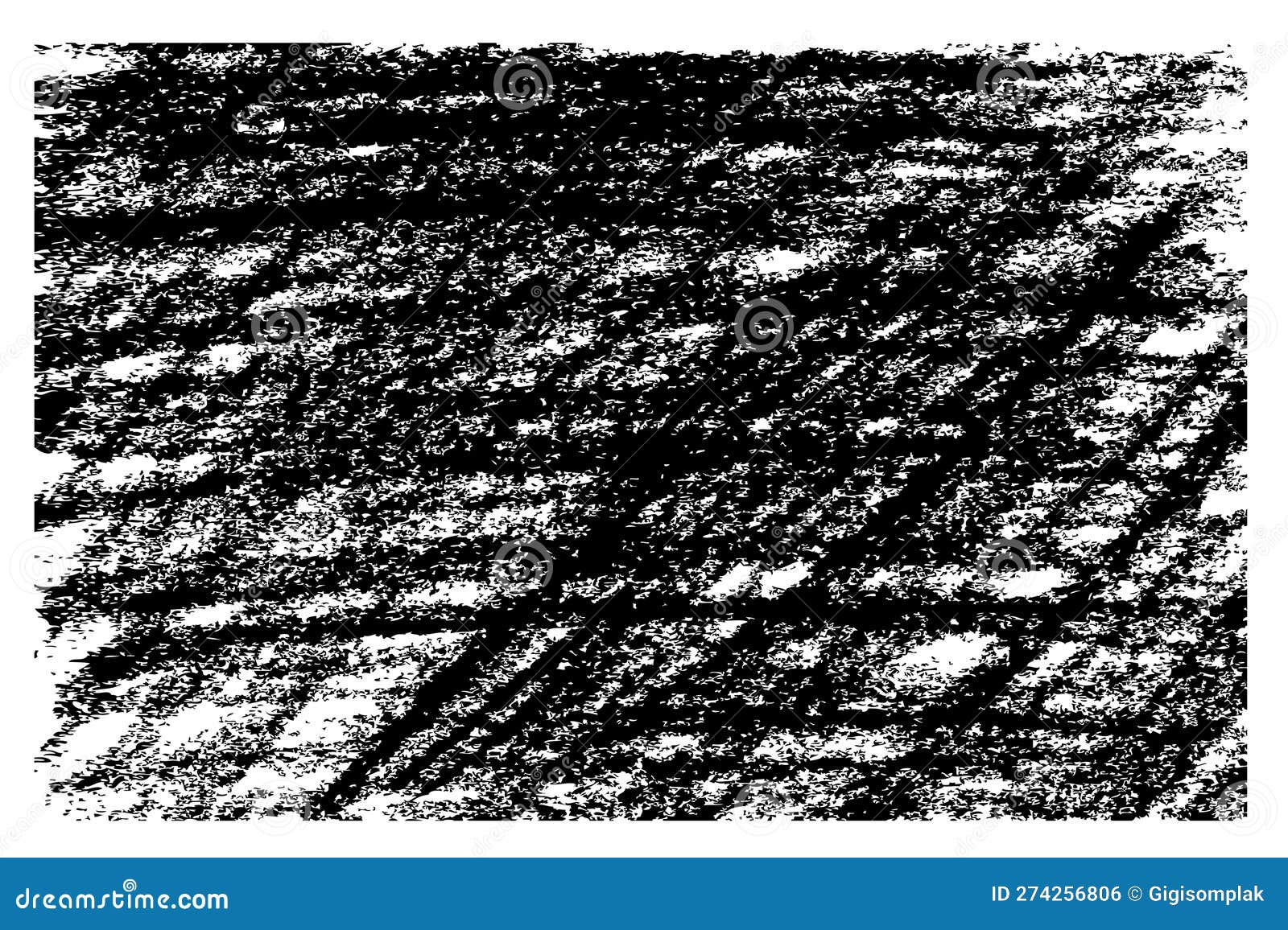 Simple Vector Black Abstract Horizontal Crayon for Background Stock ...