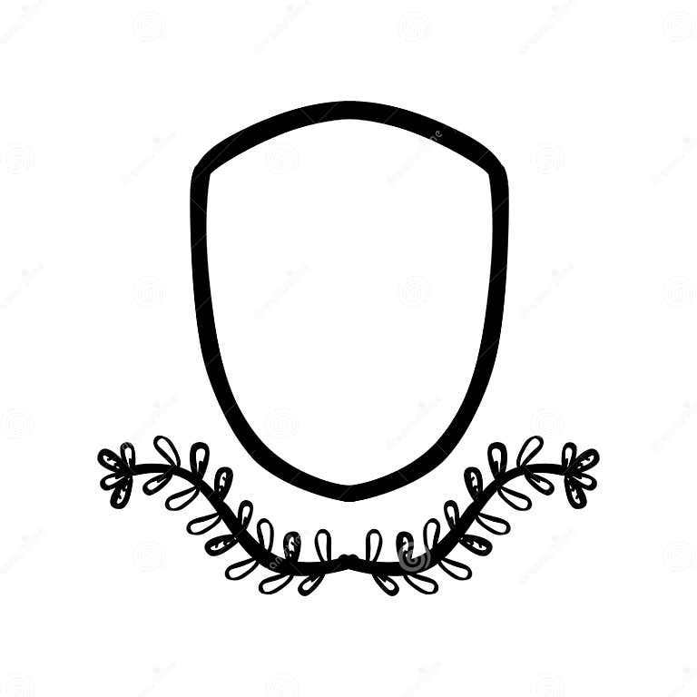 Simple Vector Doodle Hand Draw Sketch, Badge Stock Vector ...