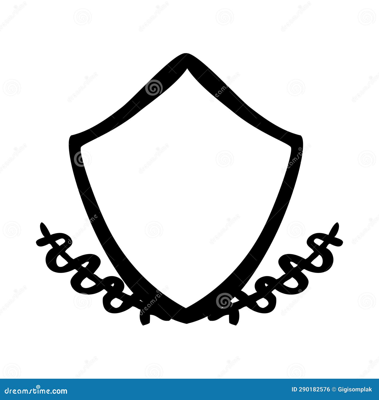 Simple Vector Doodle Hand Draw Sketch, Badge Stock Vector ...