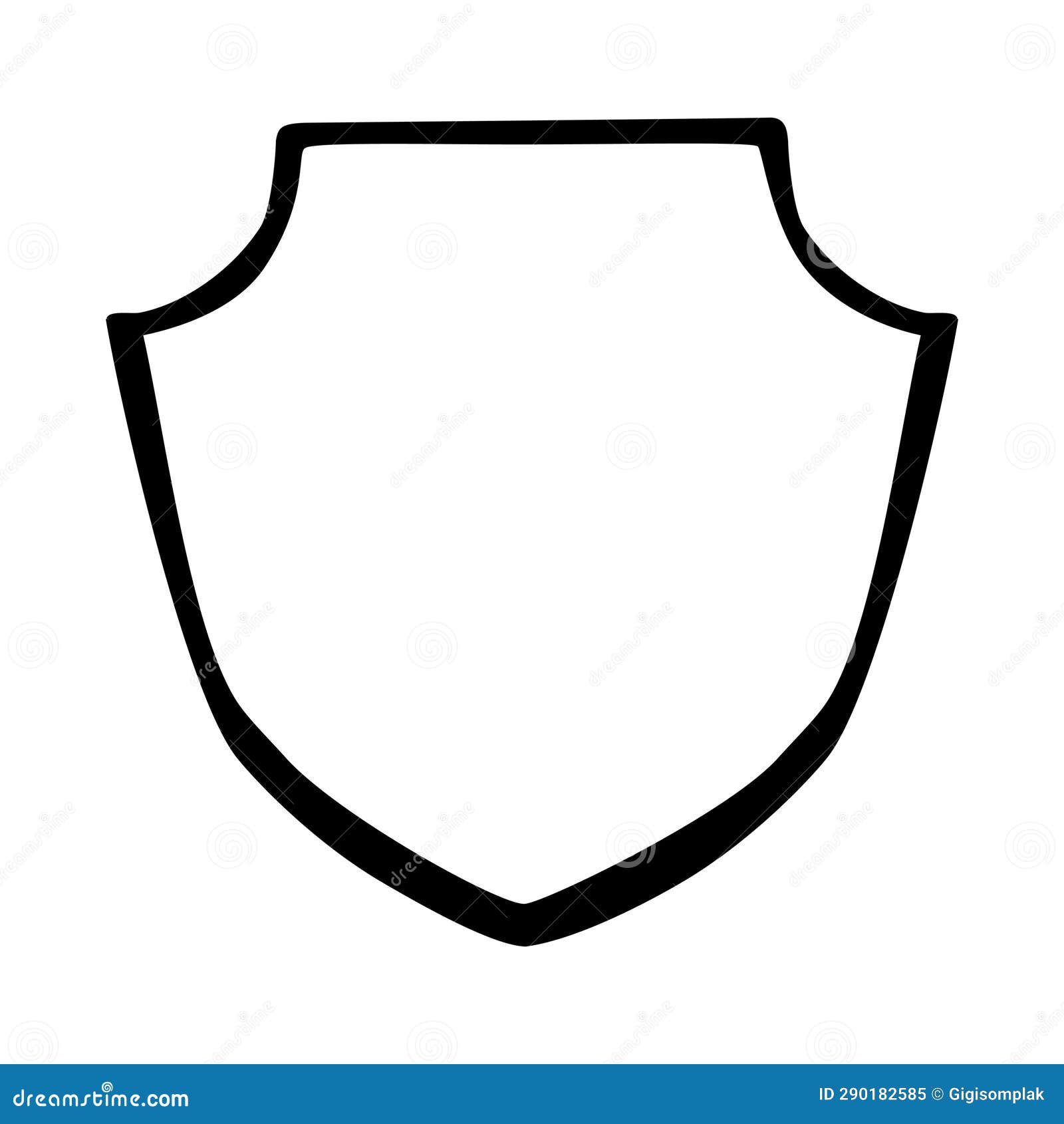 Simple Vector Doodle Hand Draw Sketch, Badge Stock Vector ...