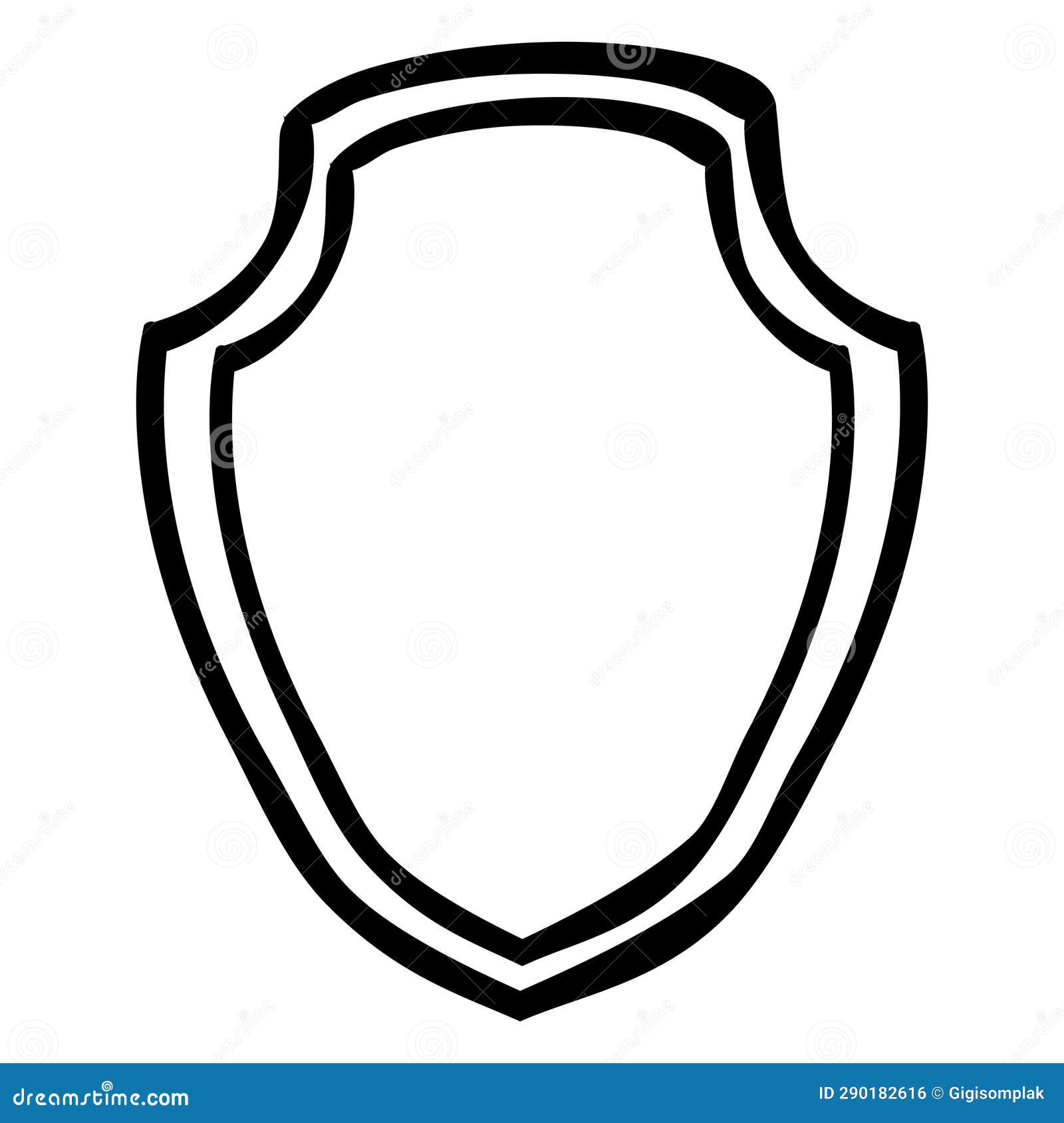 Simple Vector Doodle Hand Draw Sketch, Badge Stock Vector ...