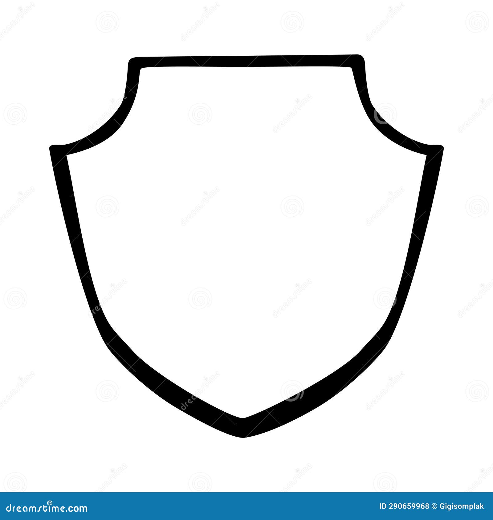 Simple Vector Doodle Hand Draw Sketch, Badge Stock Vector ...