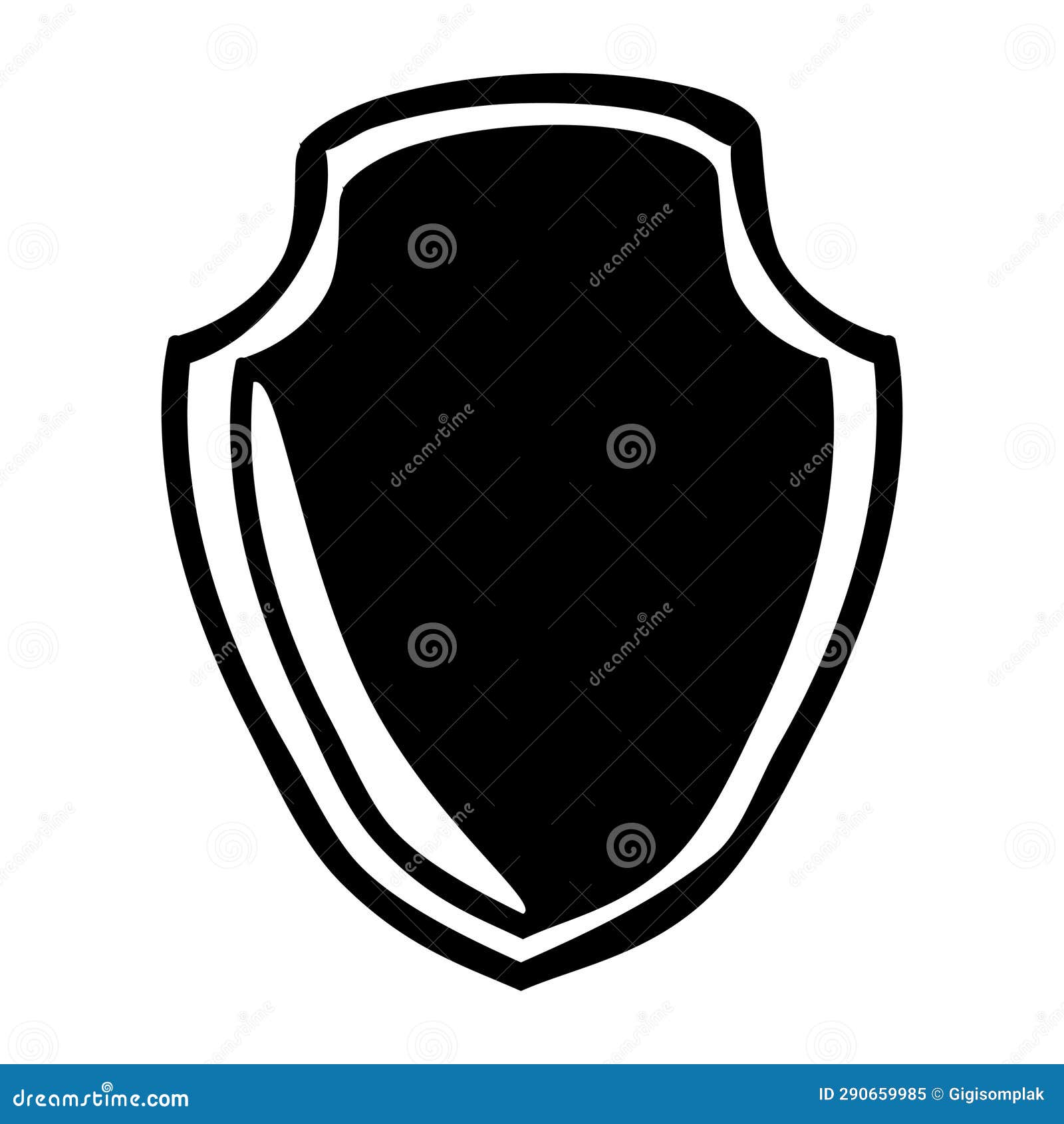 Simple Vector Doodle Hand Draw Sketch, Badge Stock Vector ...