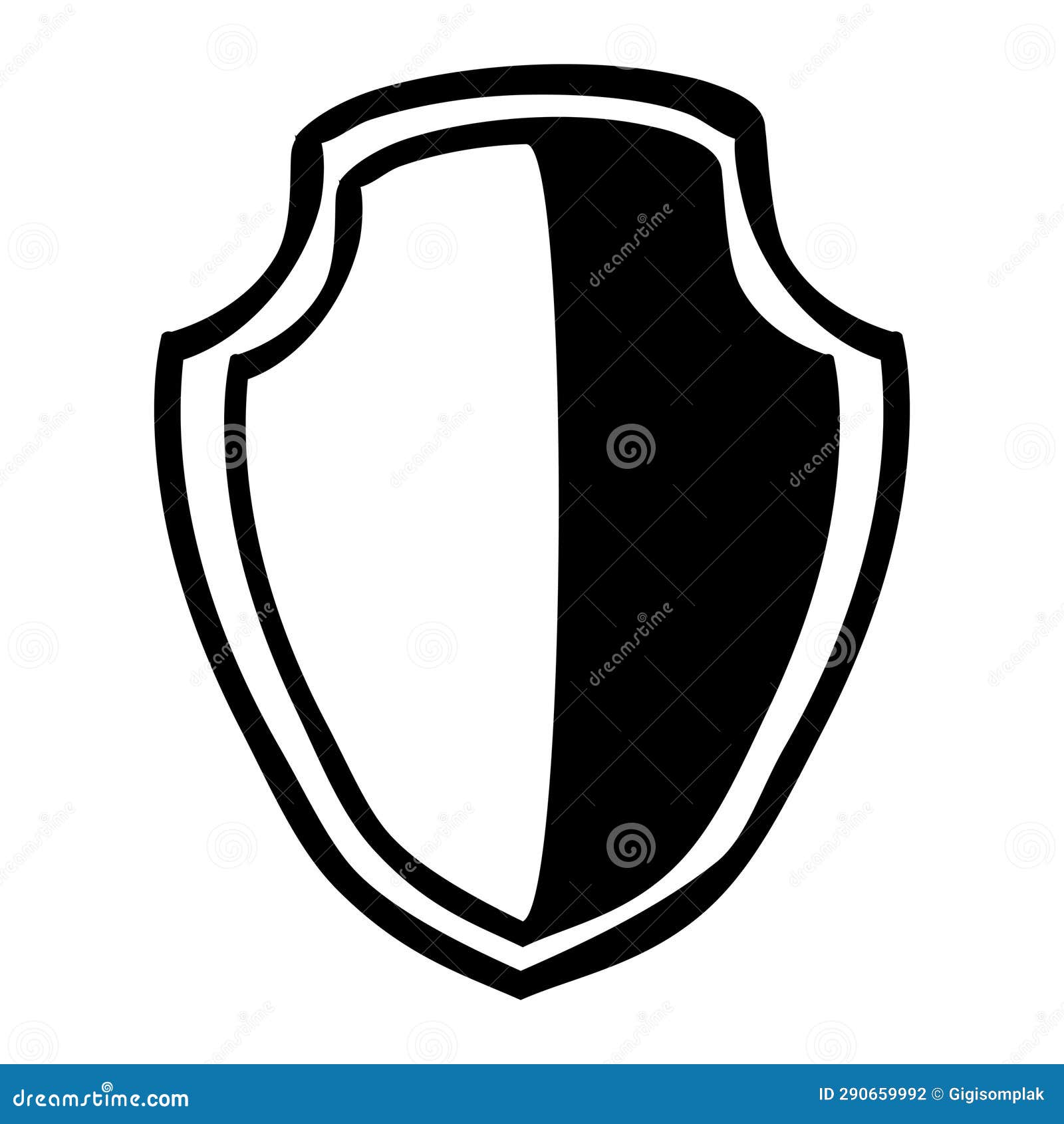 Simple Vector Doodle Hand Draw Sketch, Badge Stock Vector ...