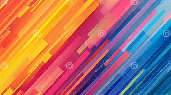 Simple Vector Flat Abstract Background with Overlapping Geometric ...