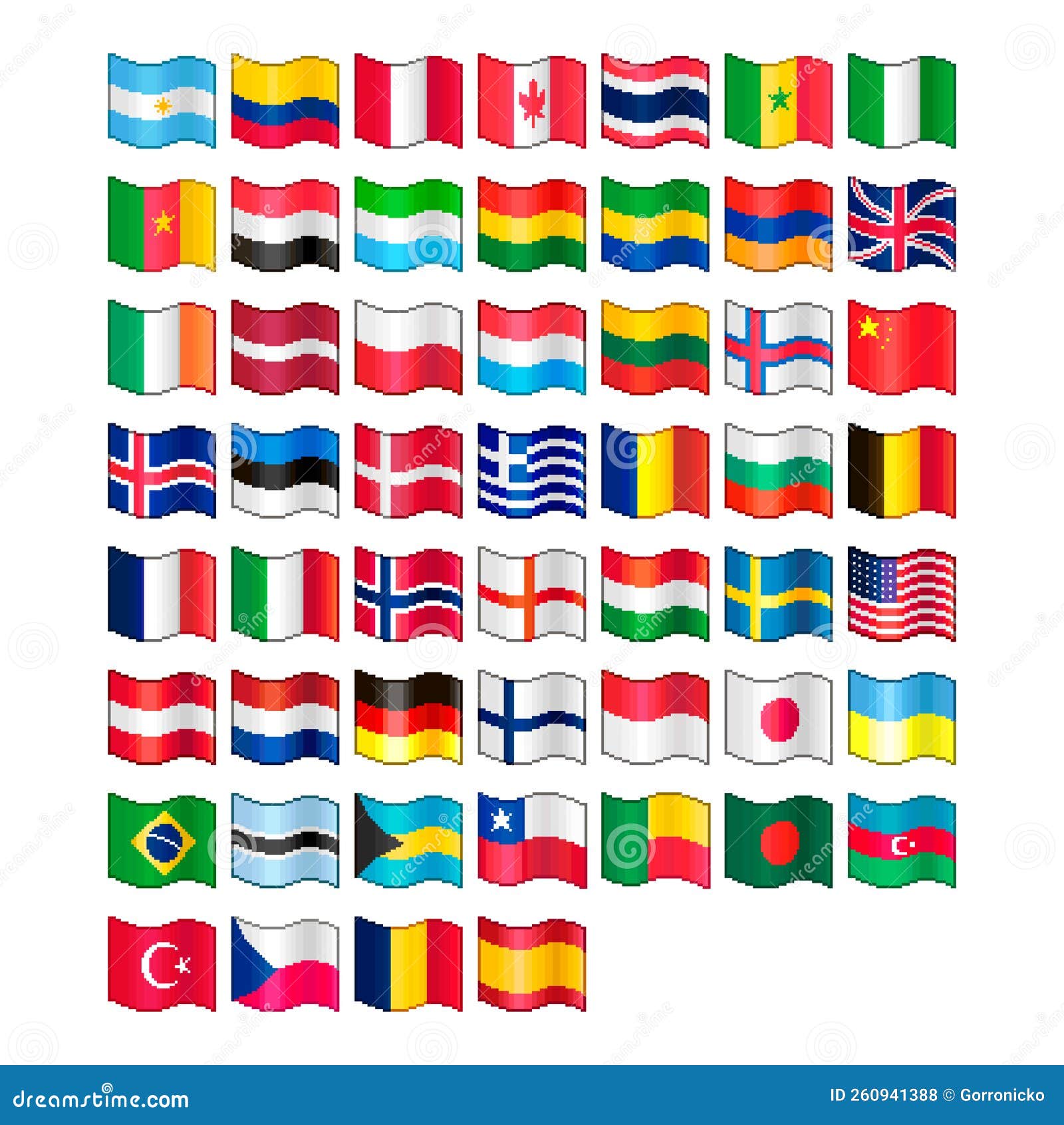 Flag Of Brazil Pixel Art Brik Pixel Art Designs Pixel Art Flagš¤