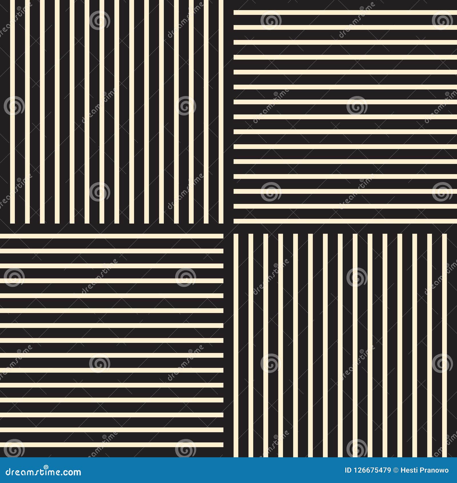 Simple Vector Geometric Line Shaped Square Seamless Pattern for ...