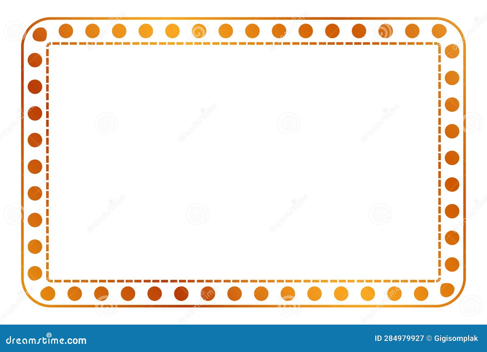 Simple Vector Gold Golden Basic Shape Frame, for Certificate, Placard ...