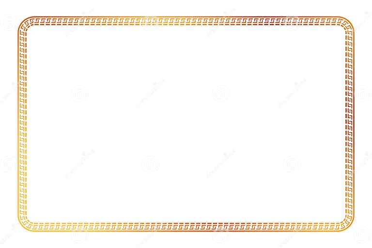 Simple Vector Gold Golden Basic Shape Frame, for Certificate, Placard ...