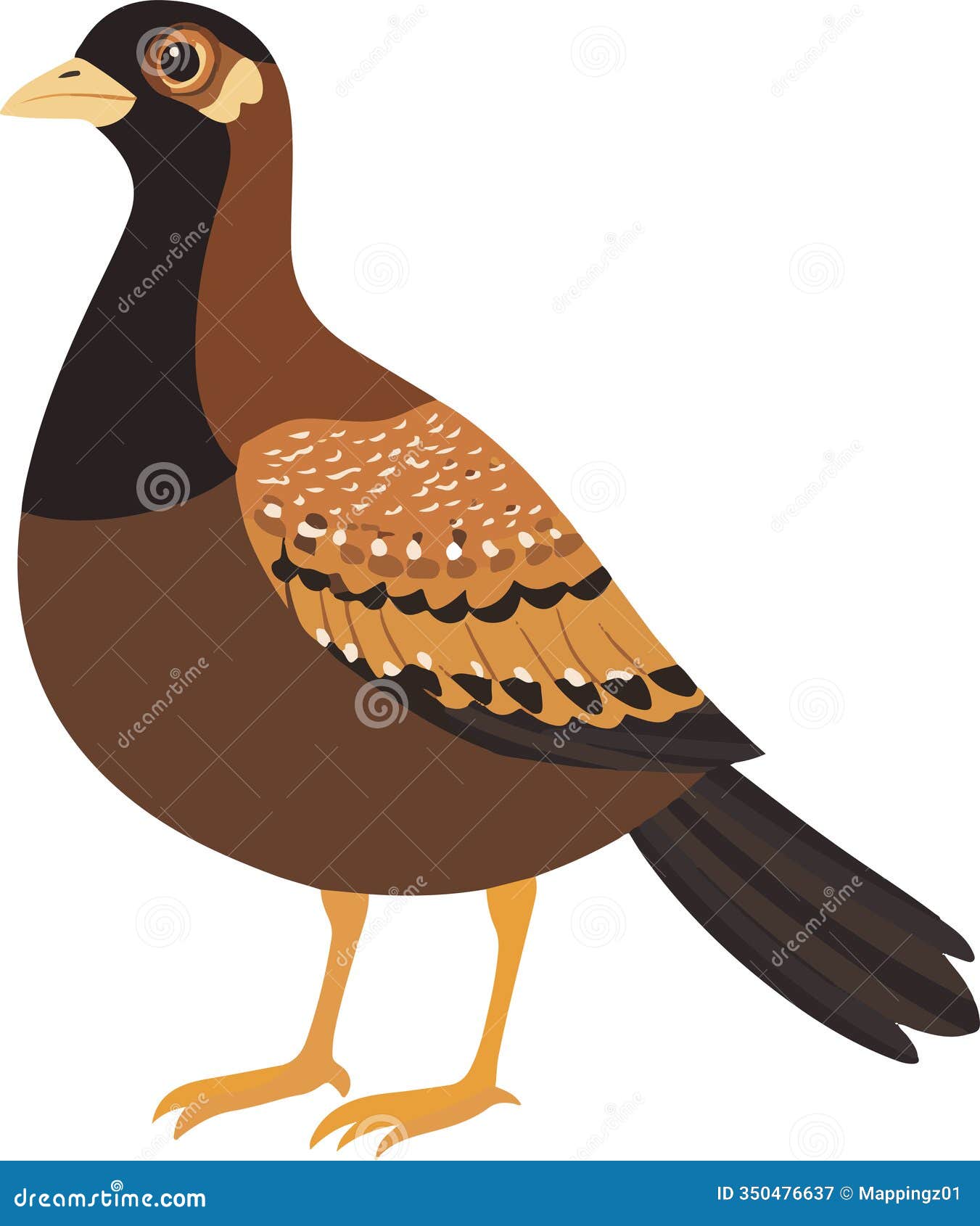 Simple Vector Grouse Clipart Stock Vector - Illustration of digital ...