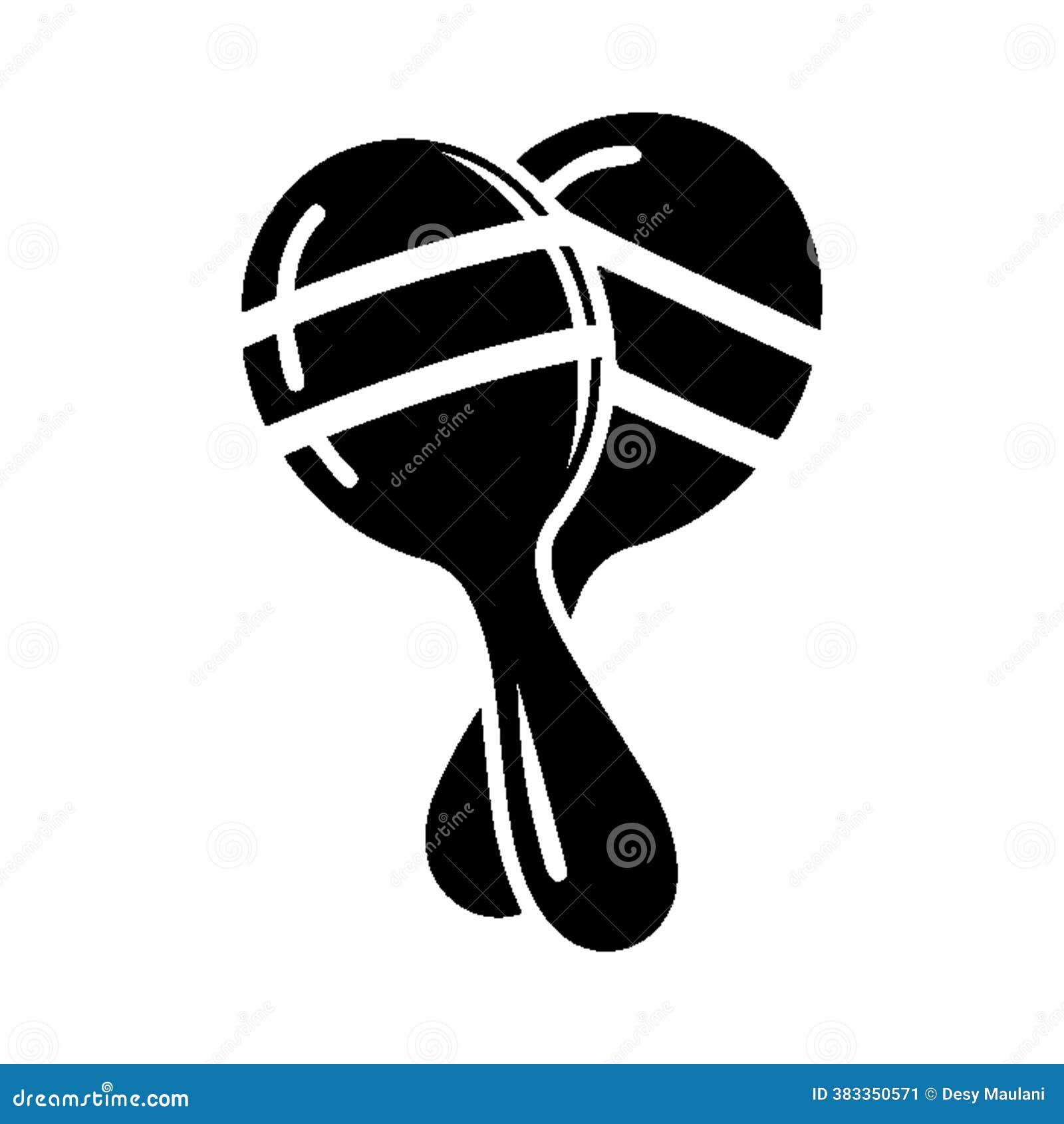 Maracas Logo Sign Vector Outline | CartoonDealer.com #326039075